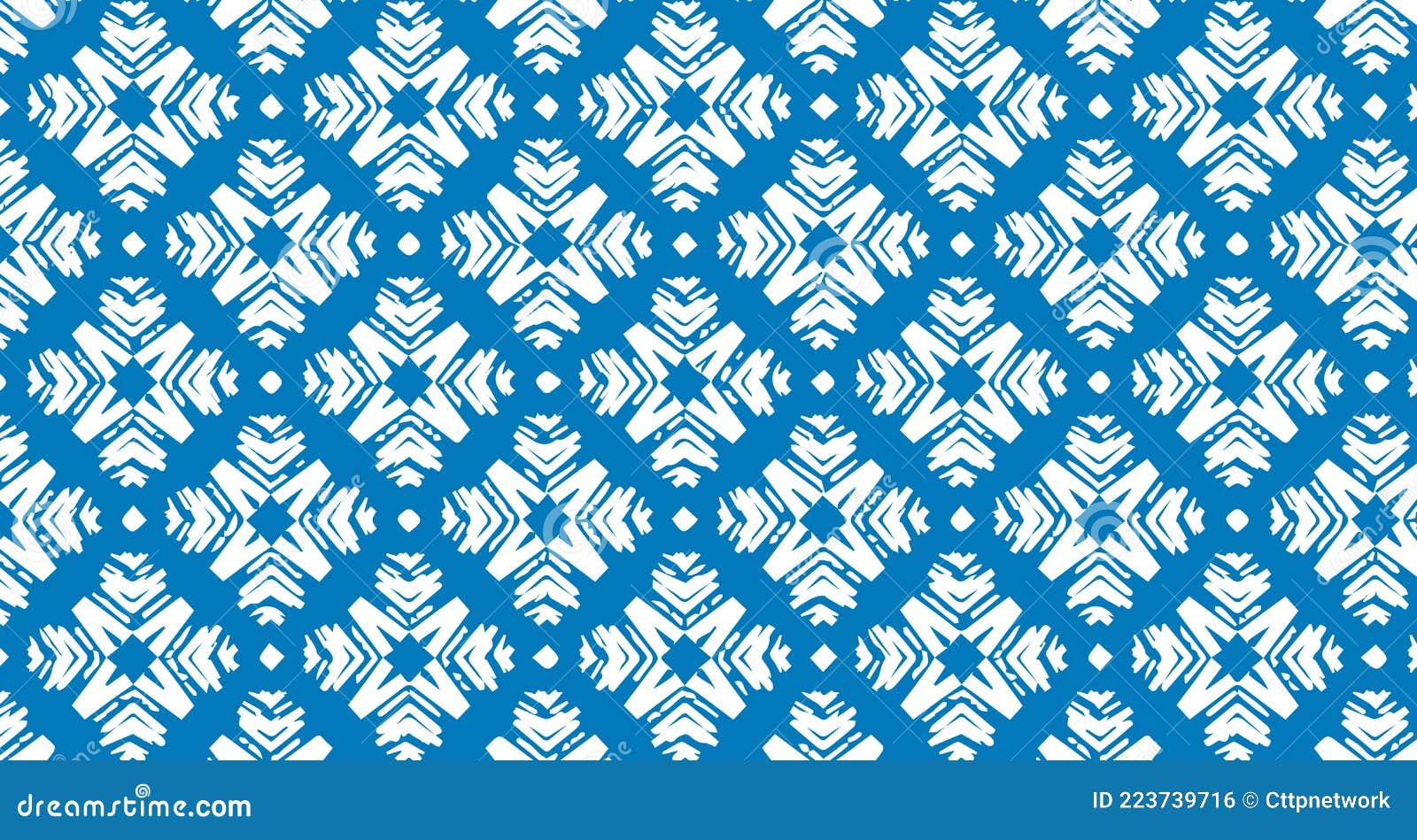 Sky Blue Classical Pattern Design Background Wallpaper. Modern Pattern ...