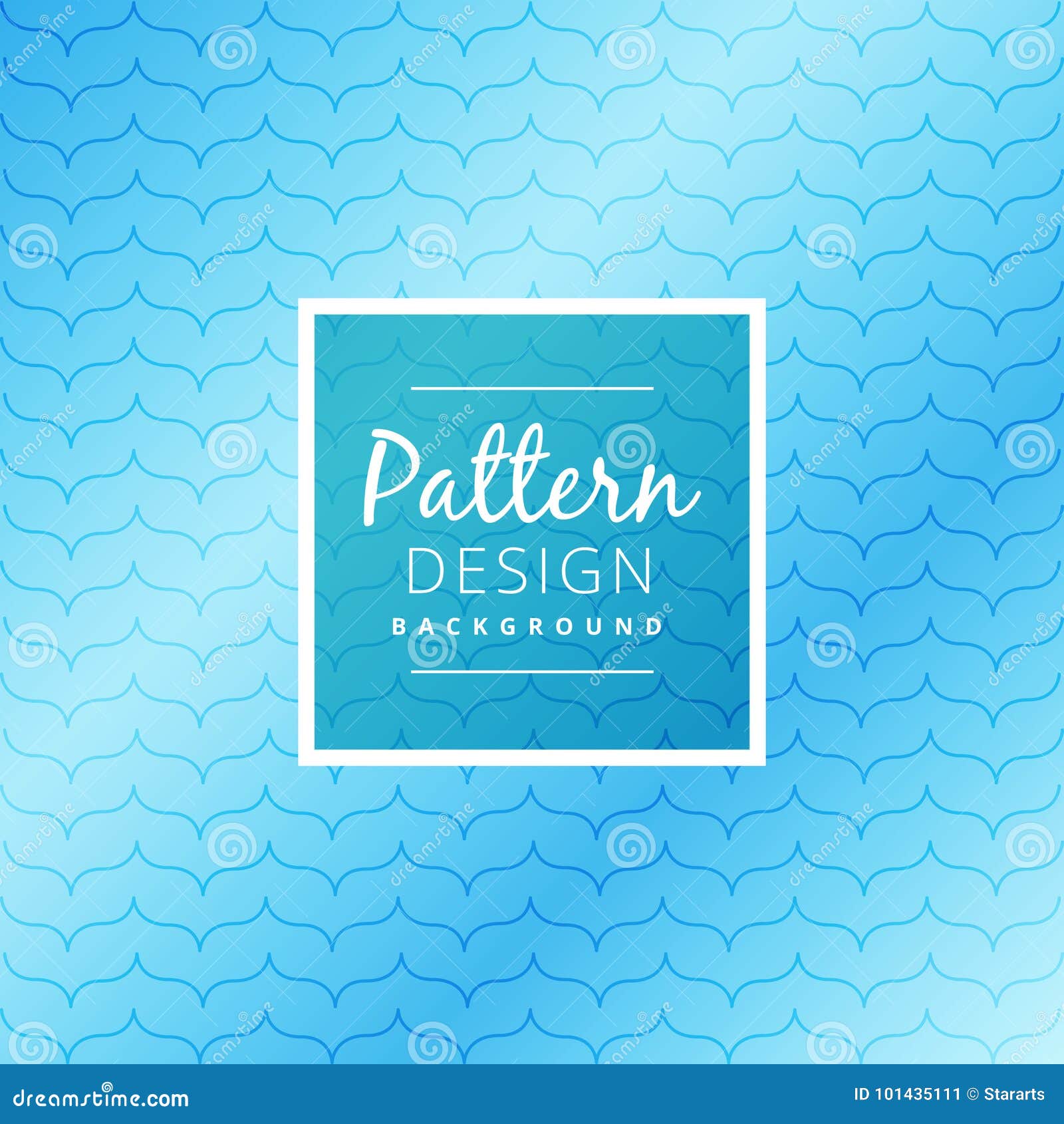 Sky Blue Seamless Pattern Vector Design Illustration Stock Vector ...