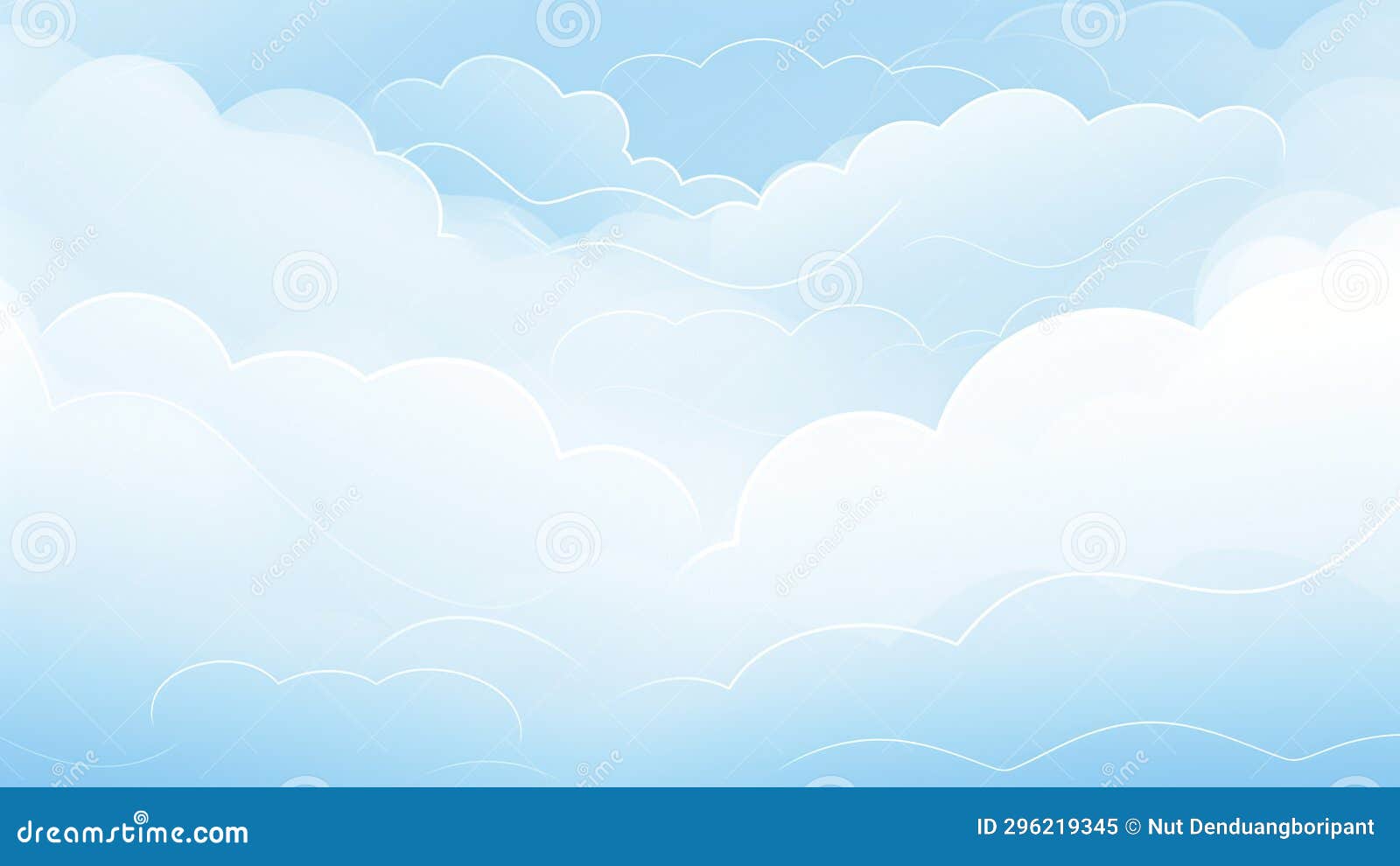 Sky Blue and White Abstract Pattern Wallpaper Stock Illustration ...