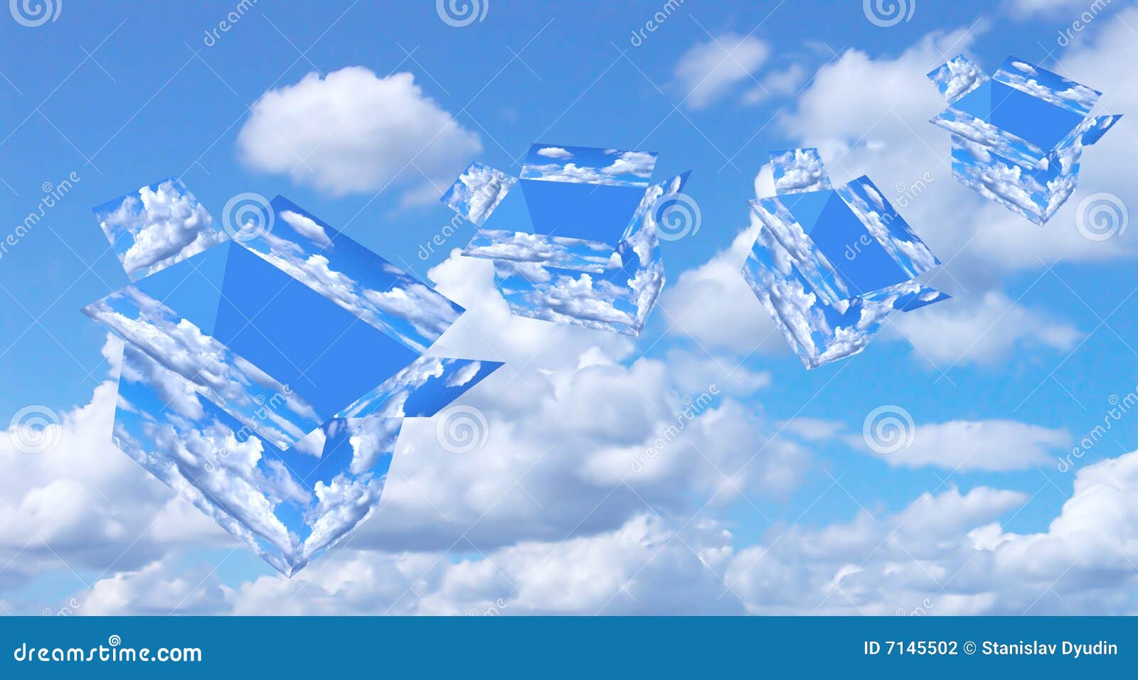 Sky box stock photo. Image of imaginary, palate, product - 7145502