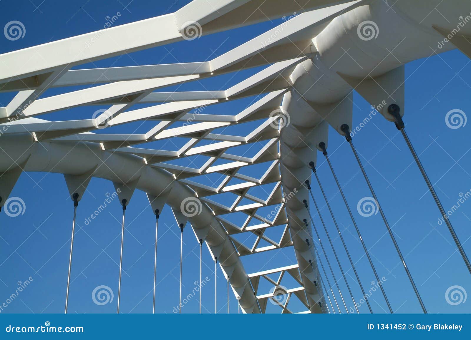 Sky Bridge 1 stock photo. Image of geometry, arch, design - 1341452