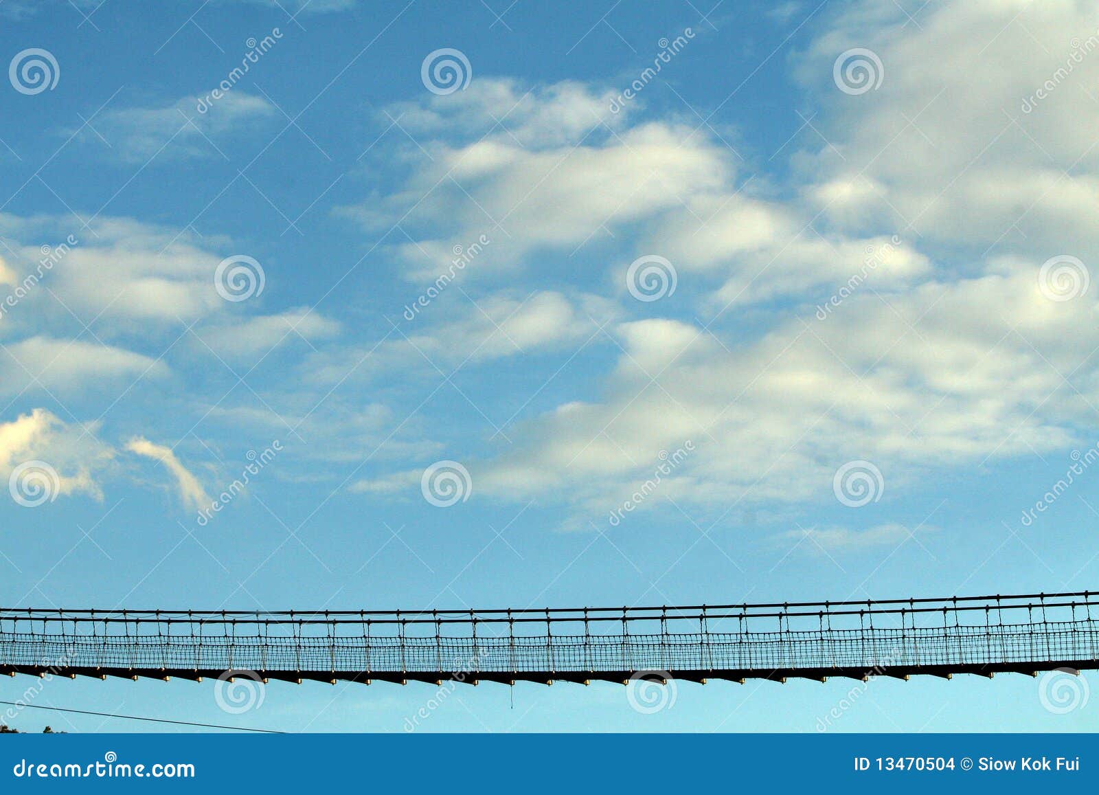Sky bridge stock photo. Image of wind, arts, atmosphere - 13470504