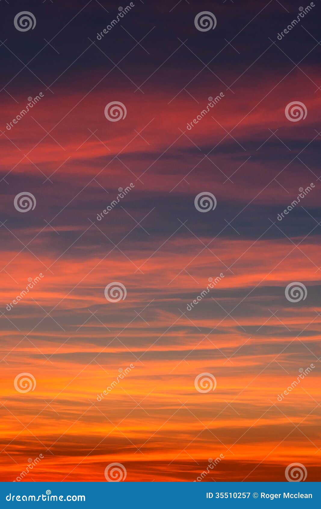 Sky calm stock image. Image of colorful, sunset, dusk - 35510257