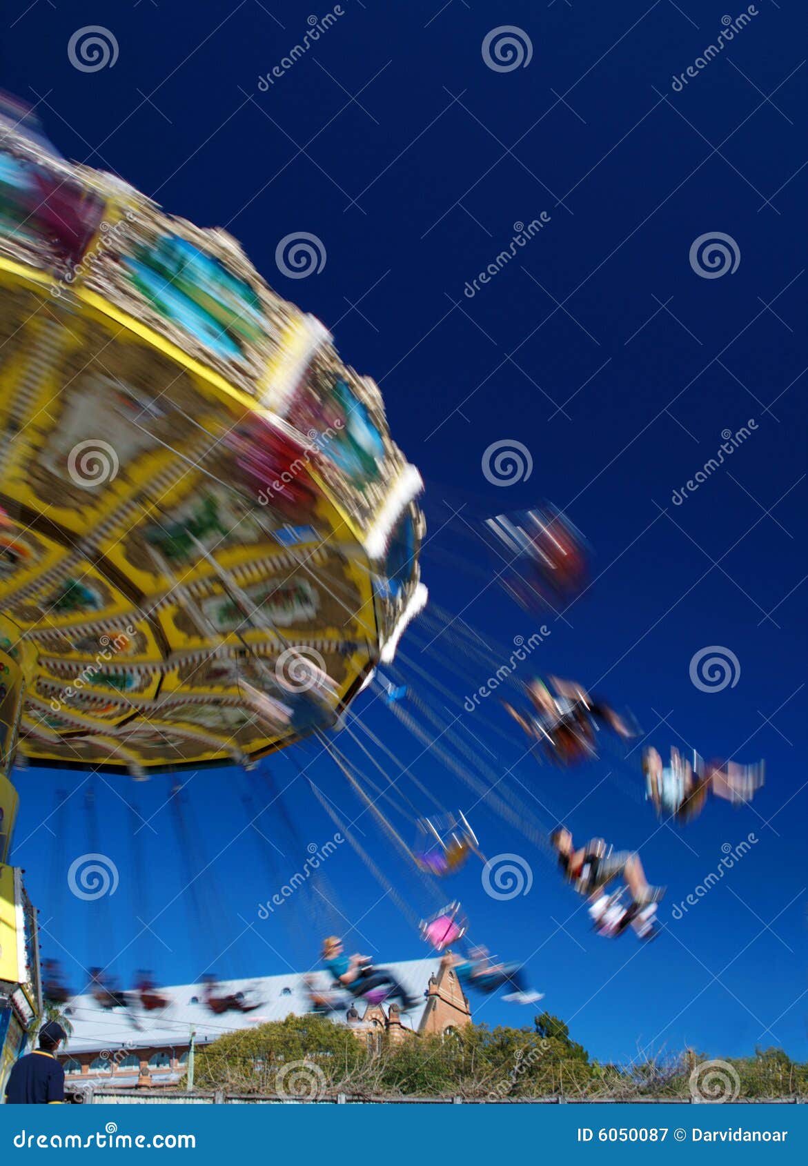 Sky chair stock image. Image of chair, sideshow, carnival - 6050087