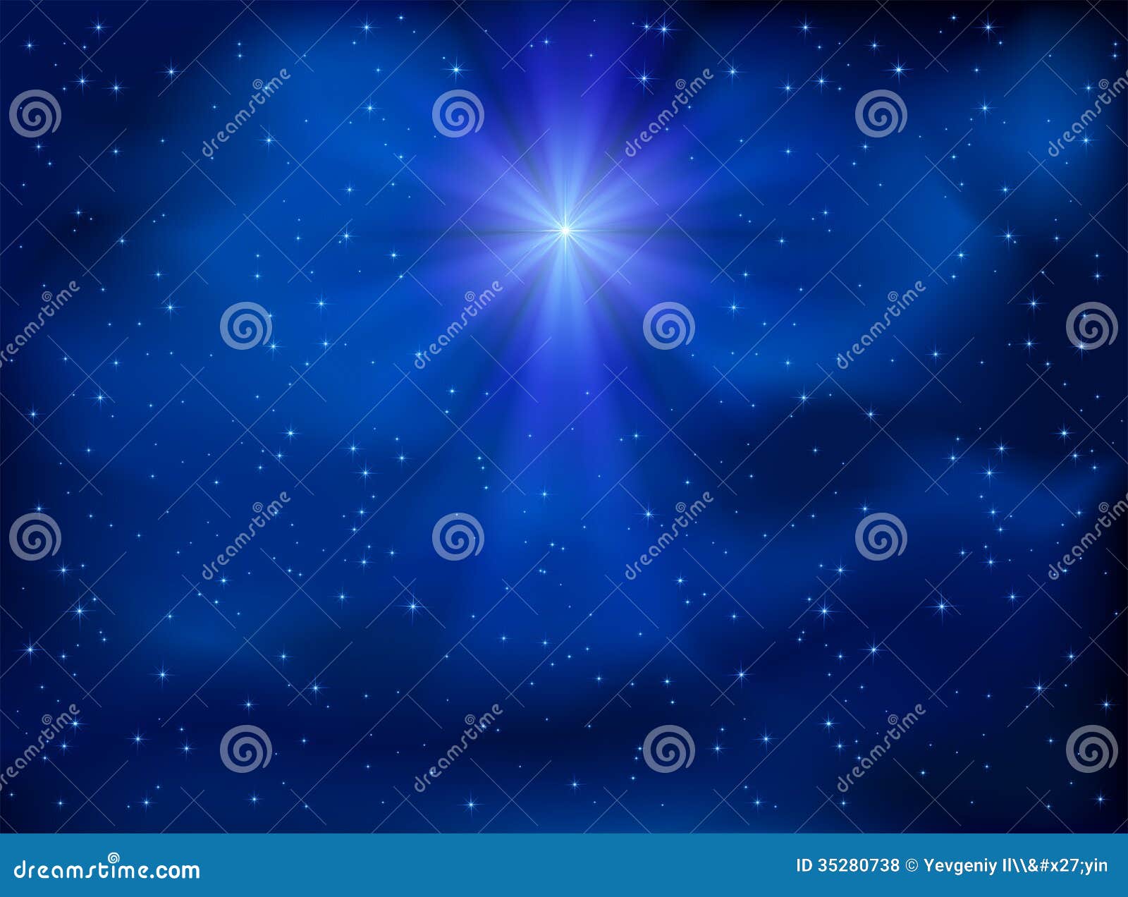 Christmas Star Of Bethlehem Symbol Vector Illustration | CartoonDealer ...