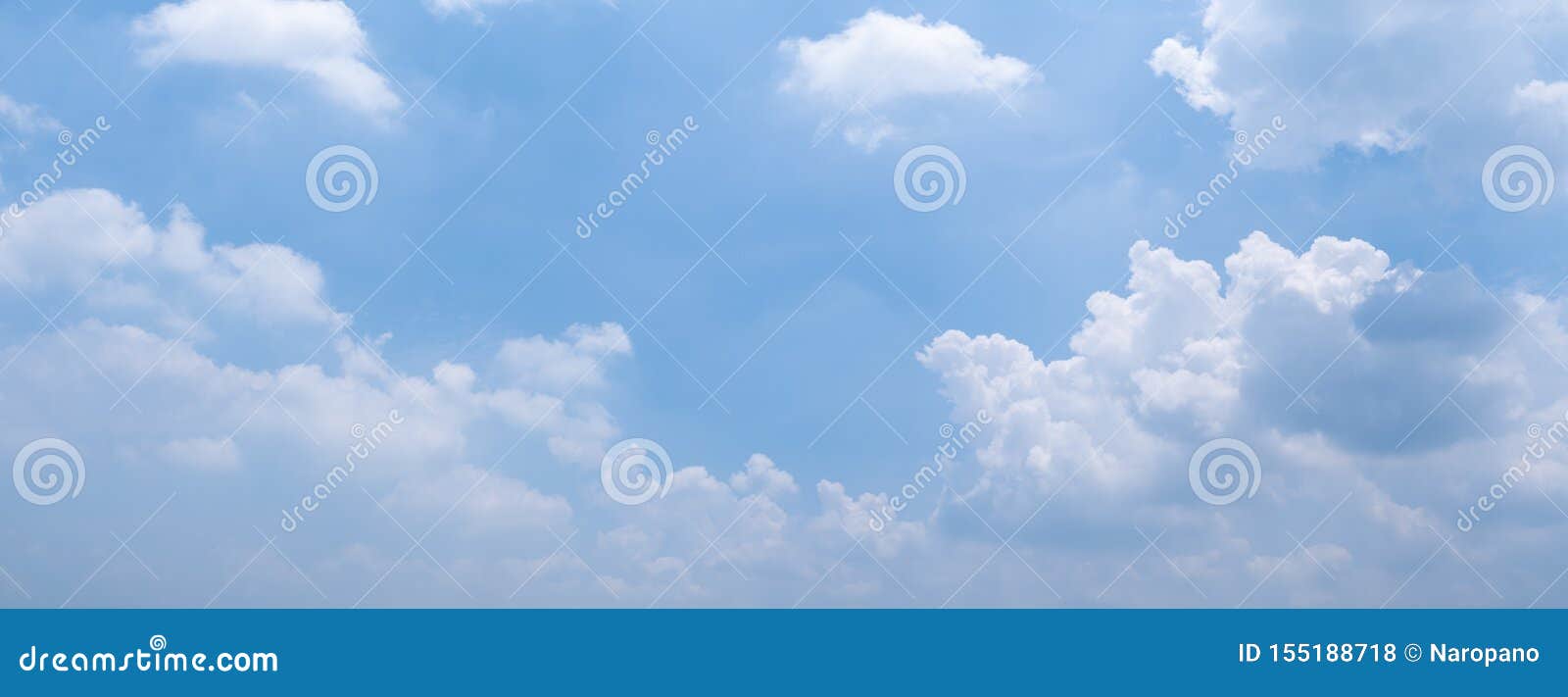 Sky Cloud Blue Background Panorama, Beautiful White, Bright Weather ...