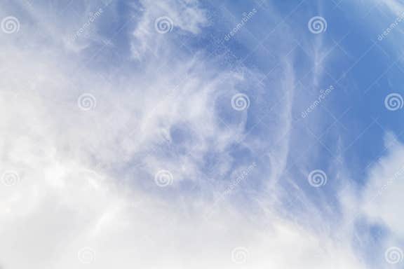 Sky and Cloud ,Good Weather Day Background. Stock Photo - Image of ...