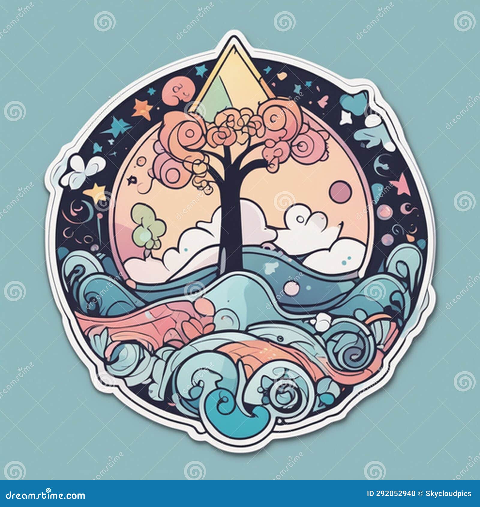 Sky Cloud Pics Abstract Graphic Illustrations Stock Illustration ...