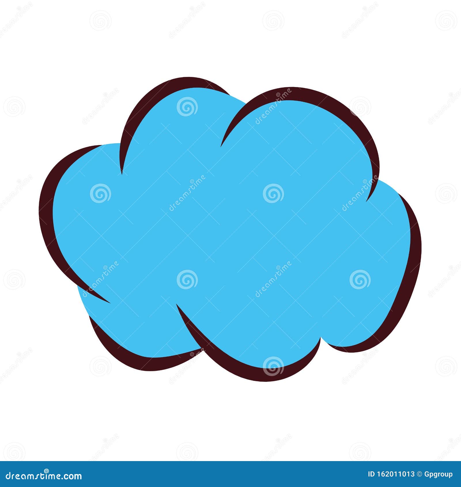 Sky cloud pop art style stock vector. Illustration of cloud - 162011013