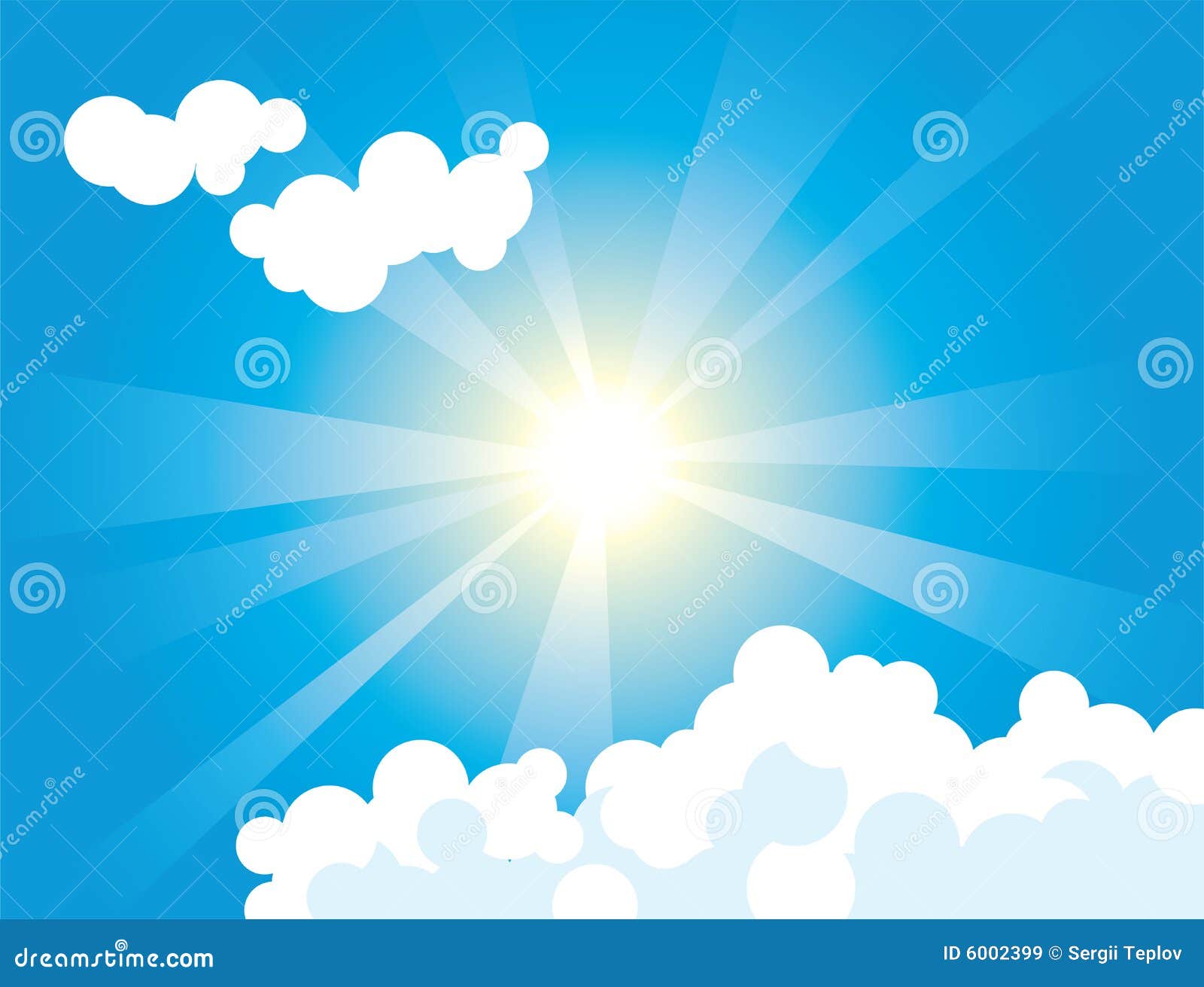 Midday Sun Clipart