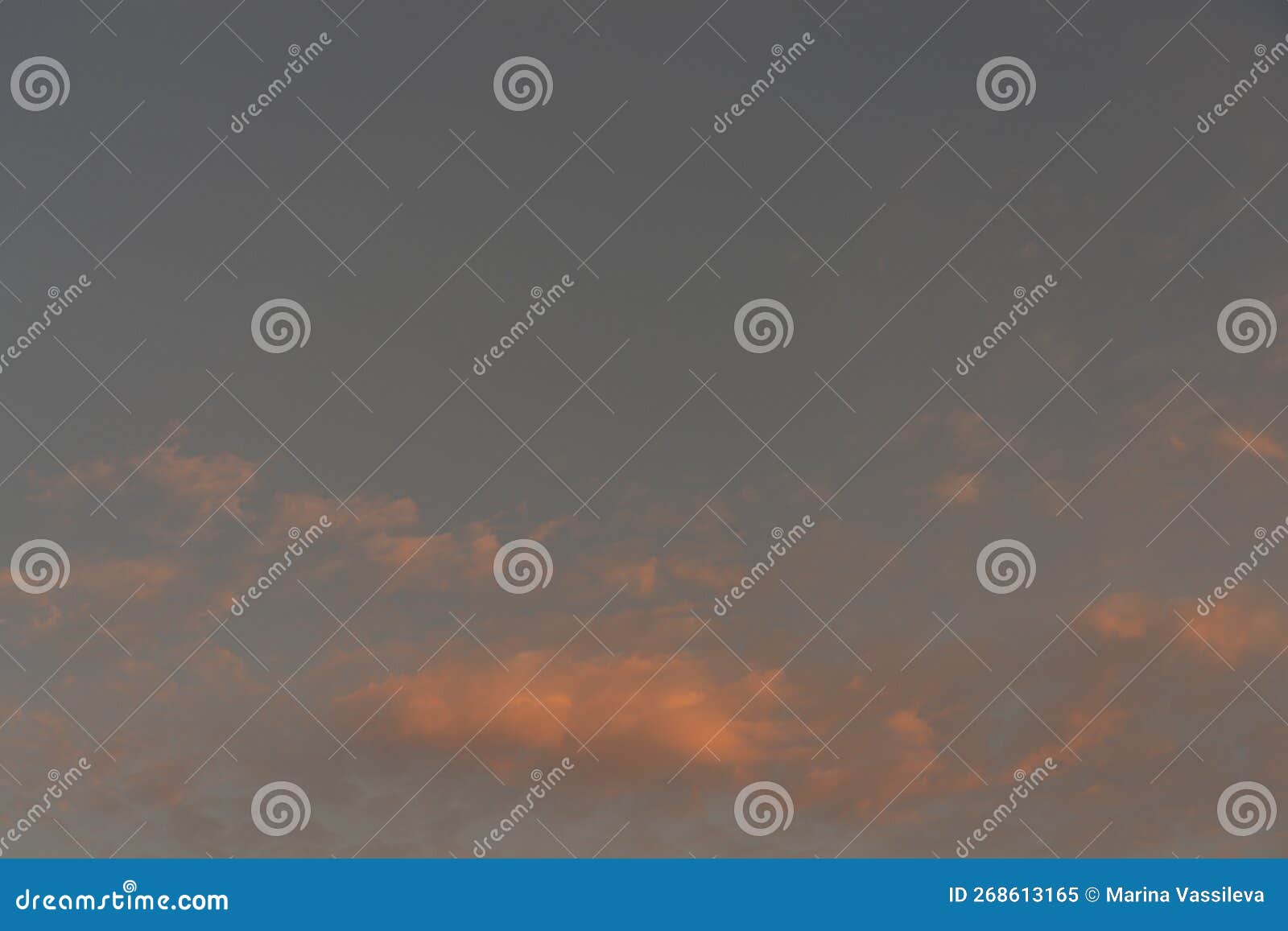 Sky and Clouds. the Background is Pastel, Subtle and Gentle Stock Image ...