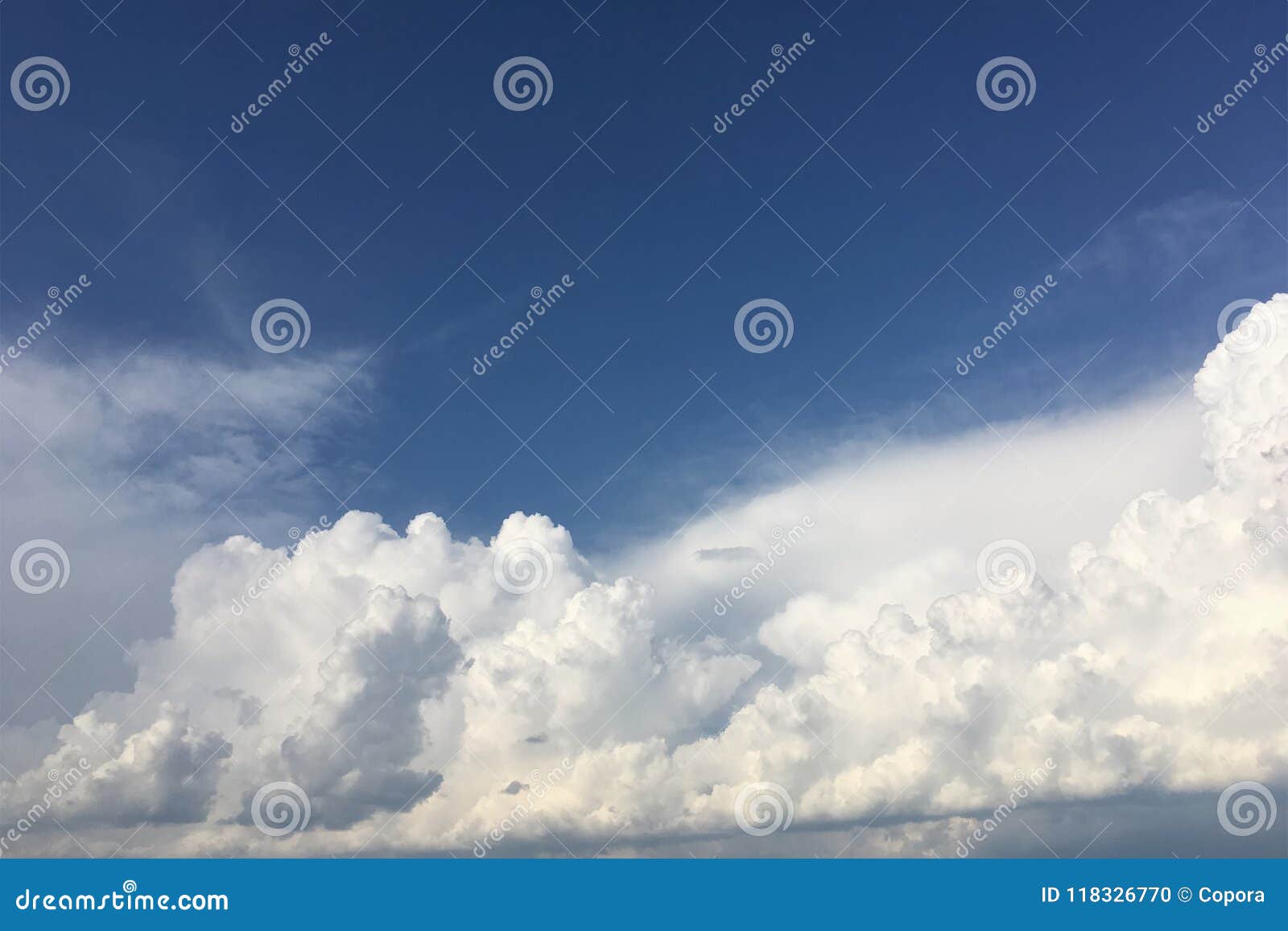 Sky Clouds, Beautiful Clouds Movement on the Sky Stock Photo - Image of ...