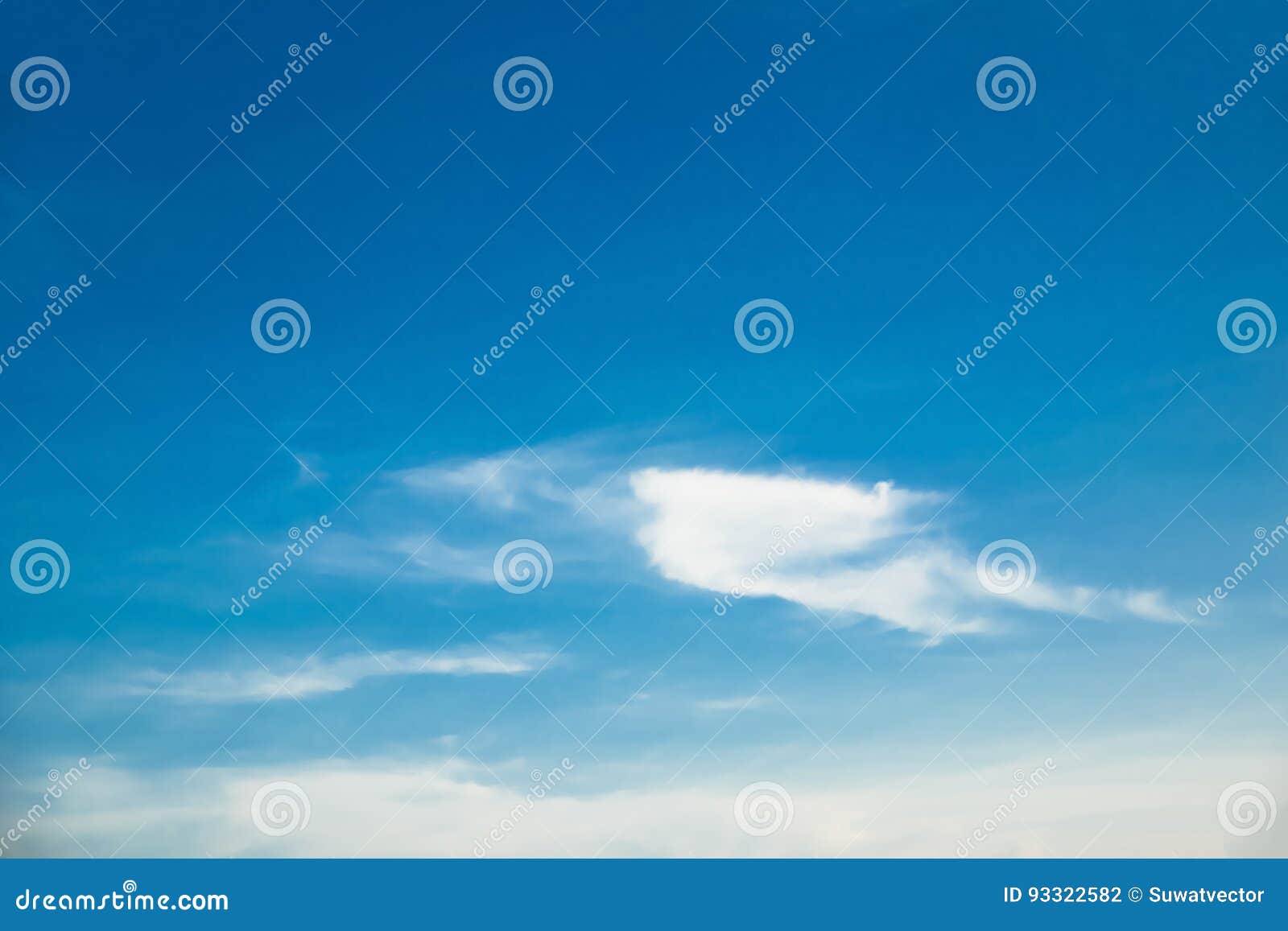The Sky with Clouds Moving with the Wind. Stock Photo - Image of ...