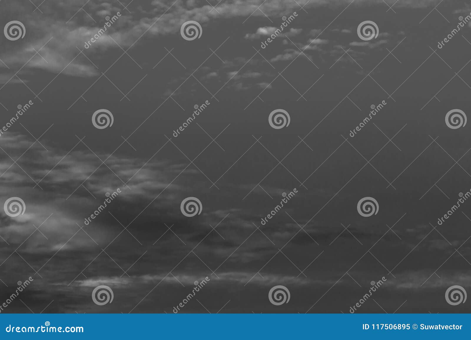 The Sky with Clouds Moving with the Wind Backdropblack and Whit Stock ...