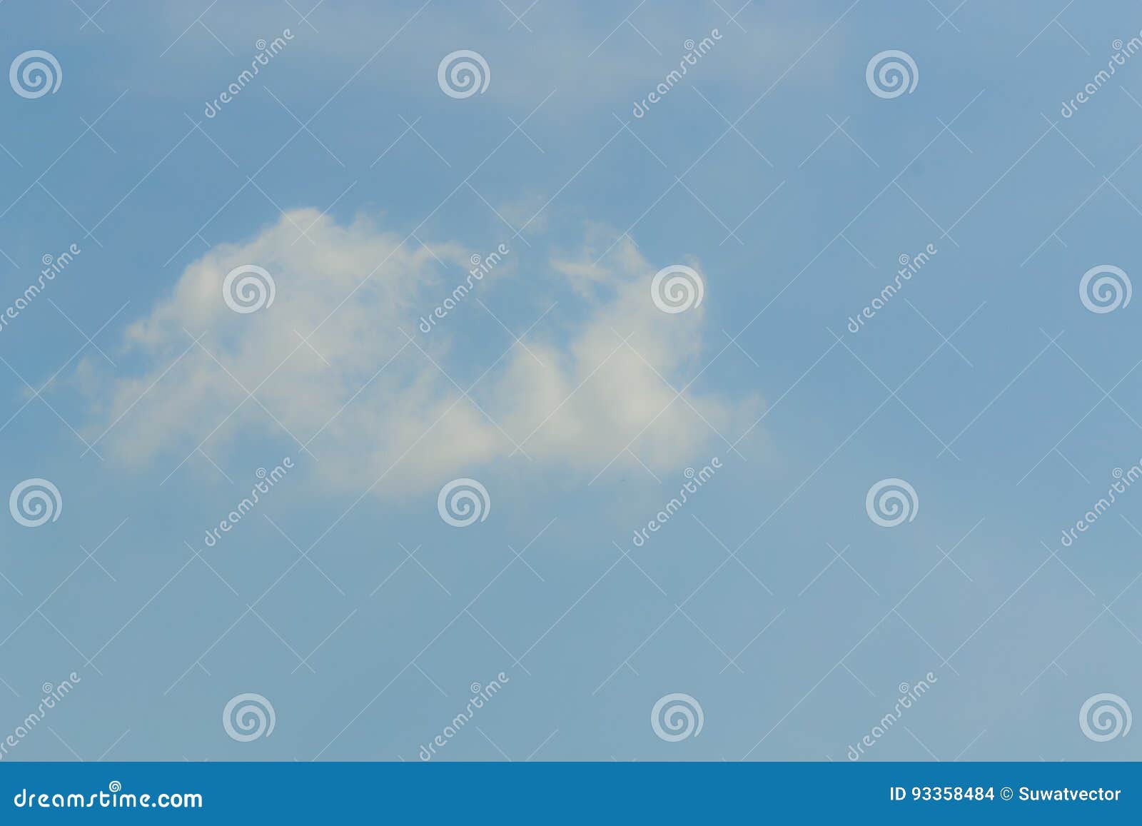 The Sky with Clouds Moving with the Wind. Stock Photo - Image of light ...