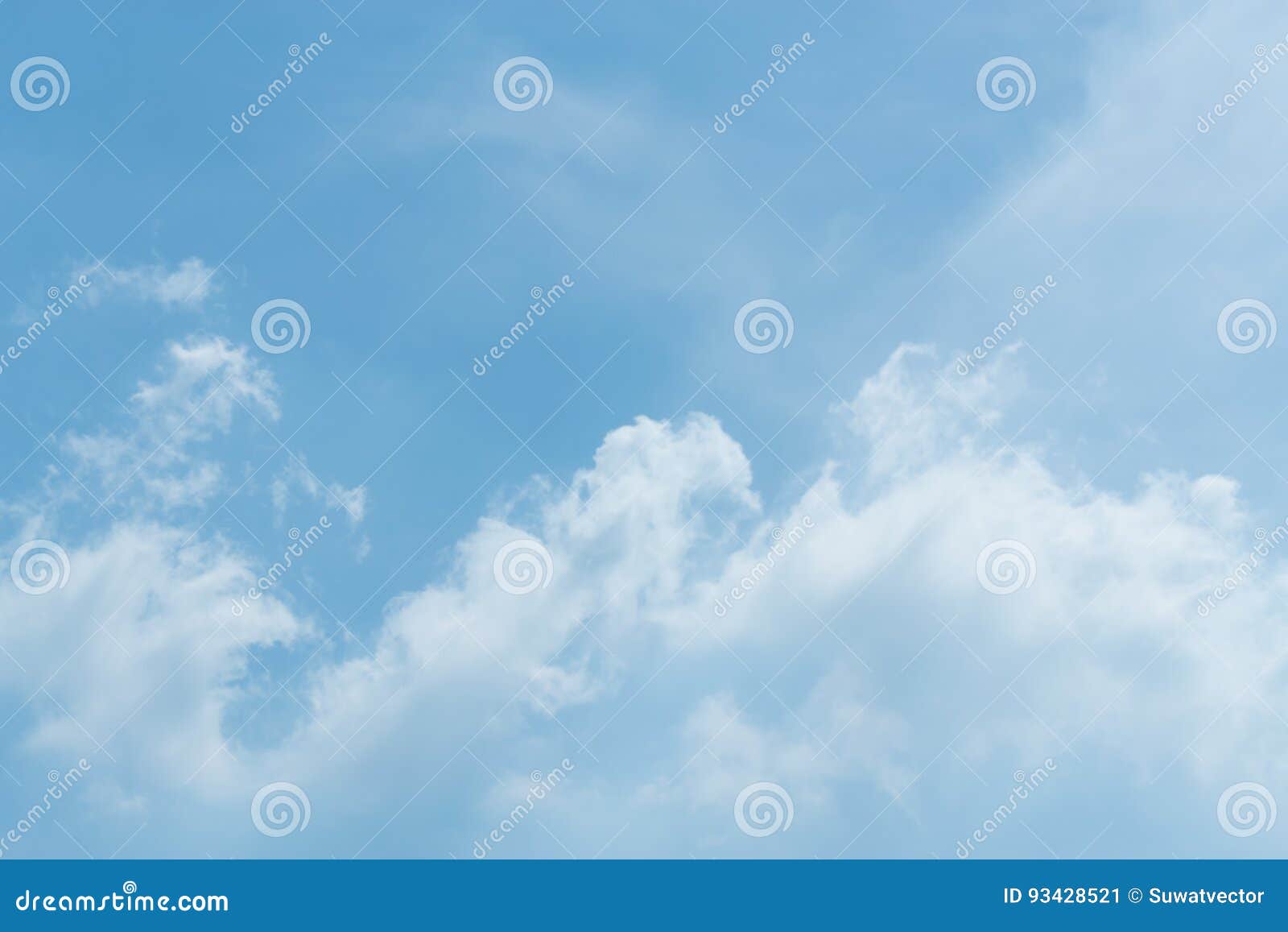 The Sky with Clouds Moving with the Wind. Stock Image - Image of ...