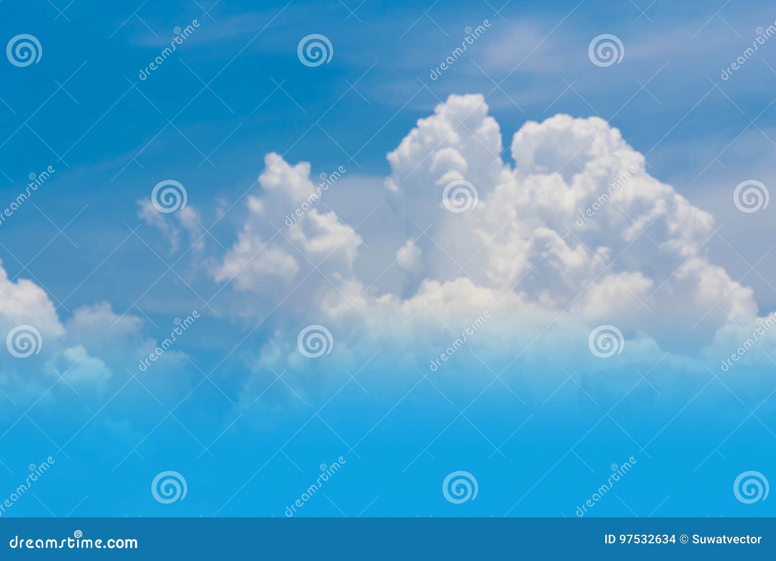 The Sky with Clouds Moving with the Wind. Stock Photo - Image of cloudy ...