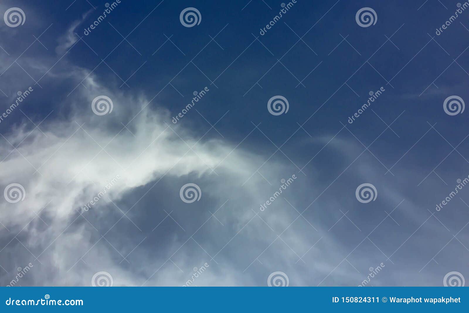 Sky and Clouds Nature Pattern Background Stock Image - Image of ...