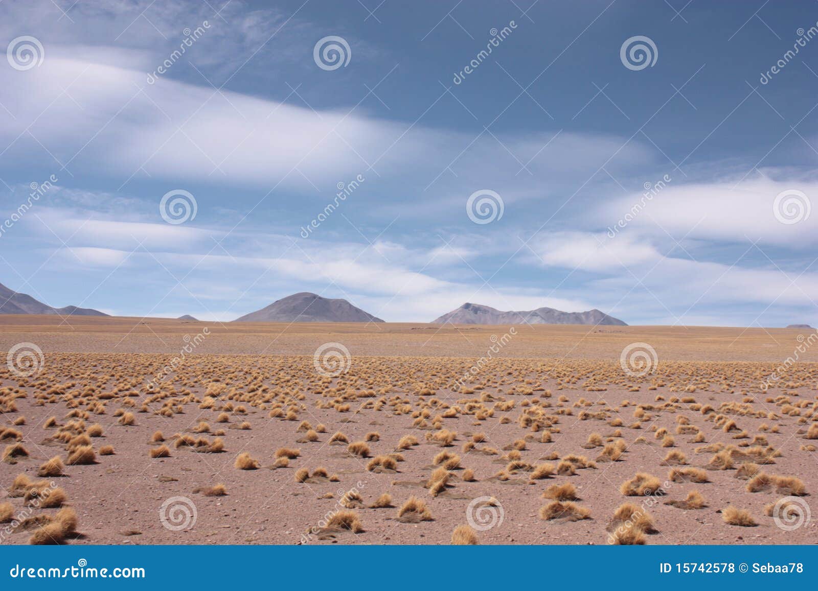 Sky and Clouds in Silol Desert Stock Photo - Image of south, avaroa ...