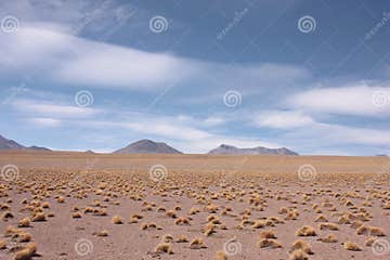 Sky and Clouds in Silol Desert Stock Photo - Image of south, avaroa ...