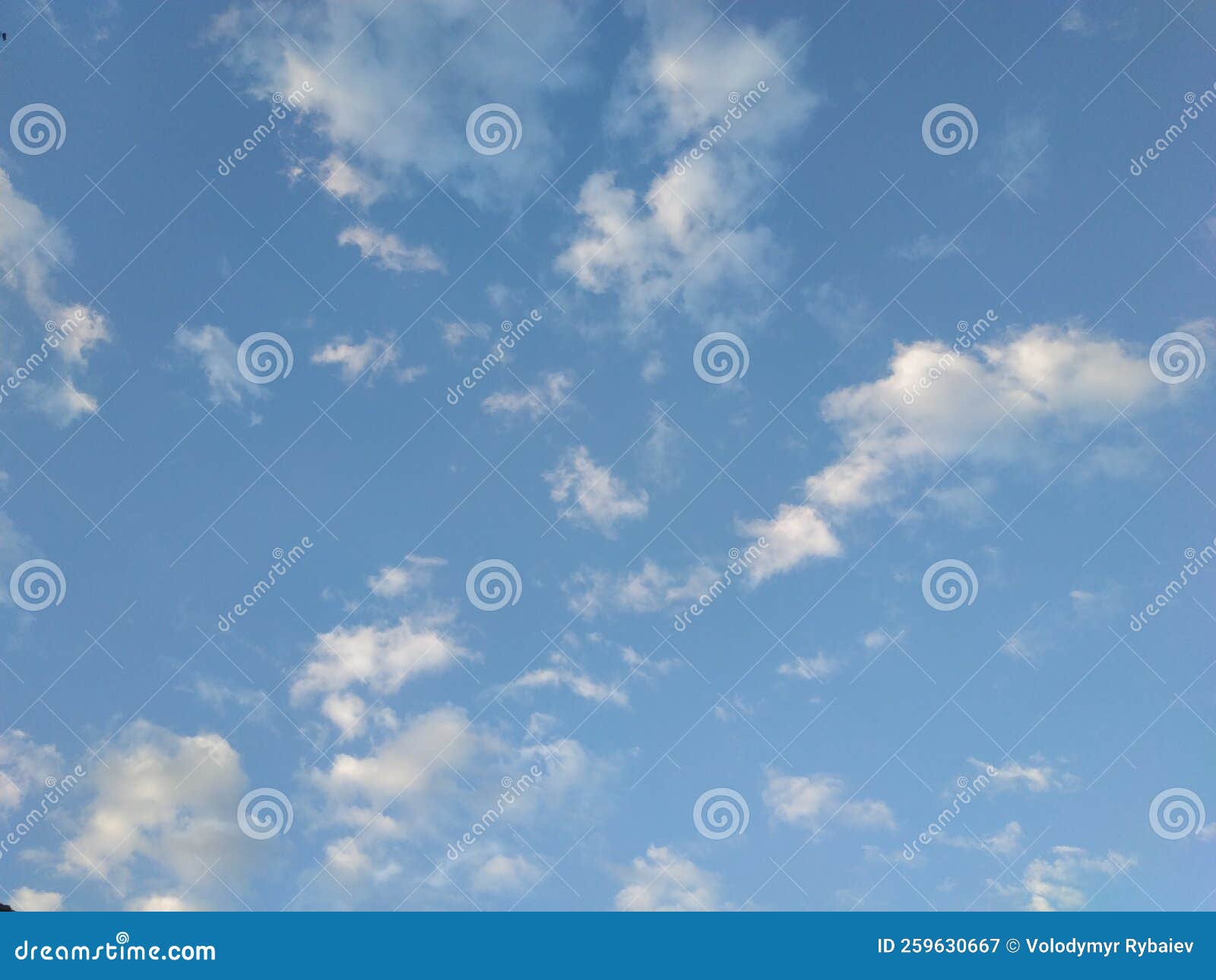 Sky and Clouds with Soft Light from the Sun Stock Image - Image of ...