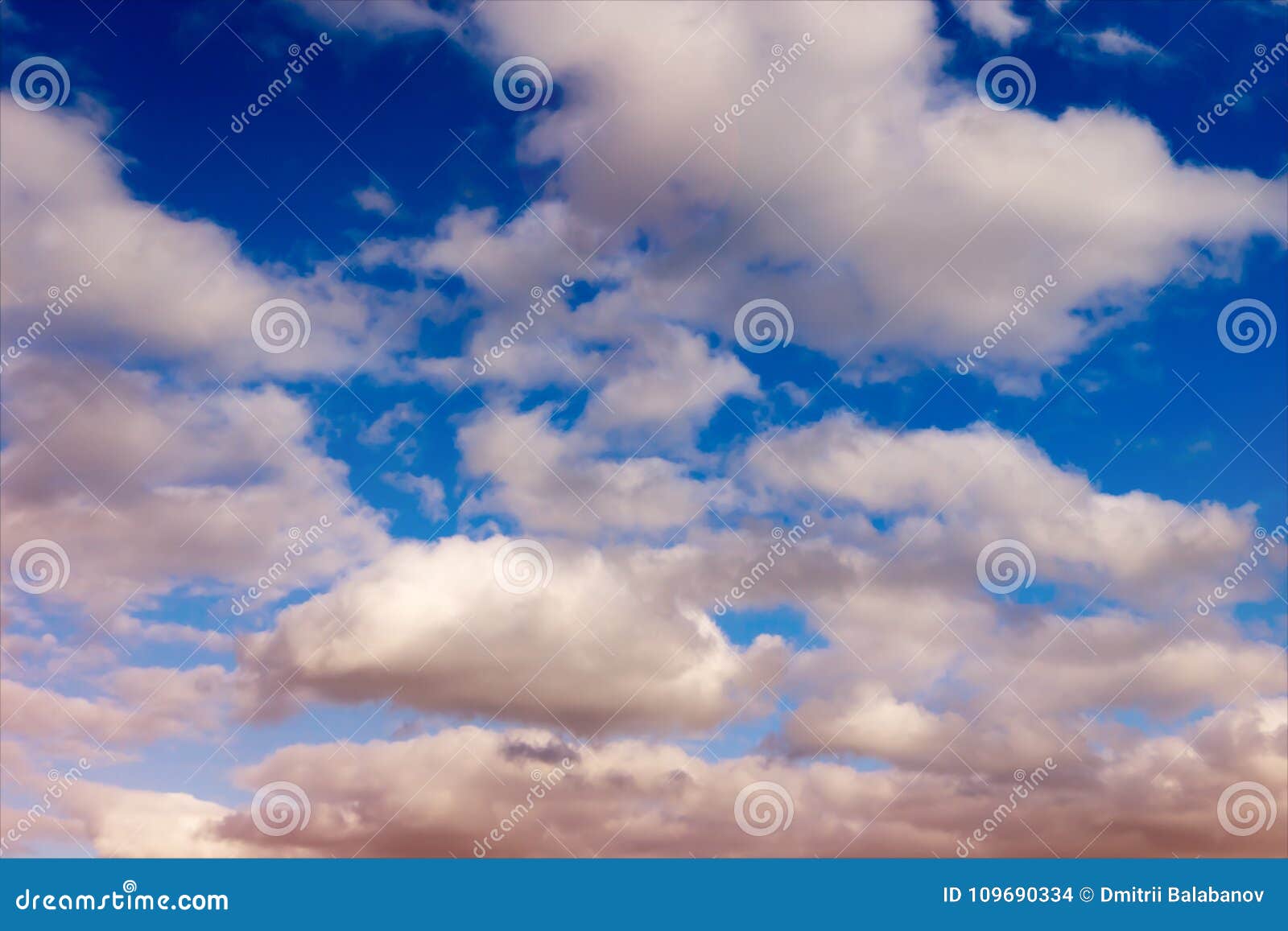 Sky with Clouds and Sun. a Textured Background.Copy Paste Place Stock ...