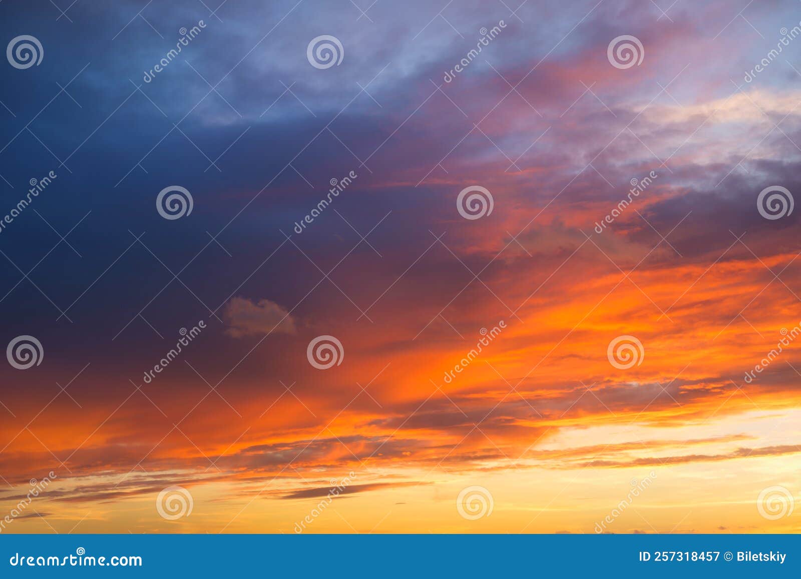 Sky with Clouds during Sunset. Clouds and Blue Sky. a High-resolution ...