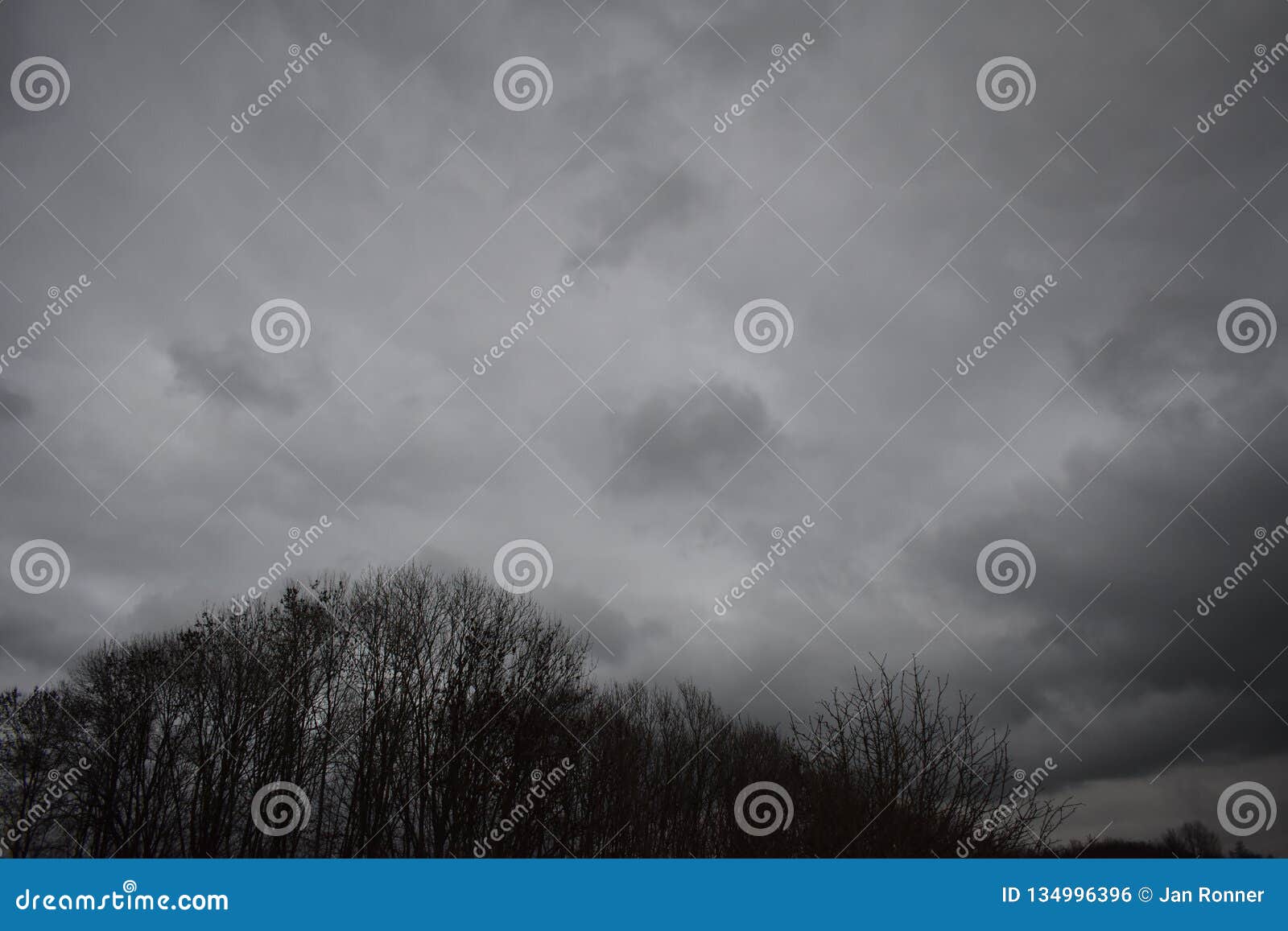 Sky with clouds stock photo. Image of trees, cold, rain - 134996396