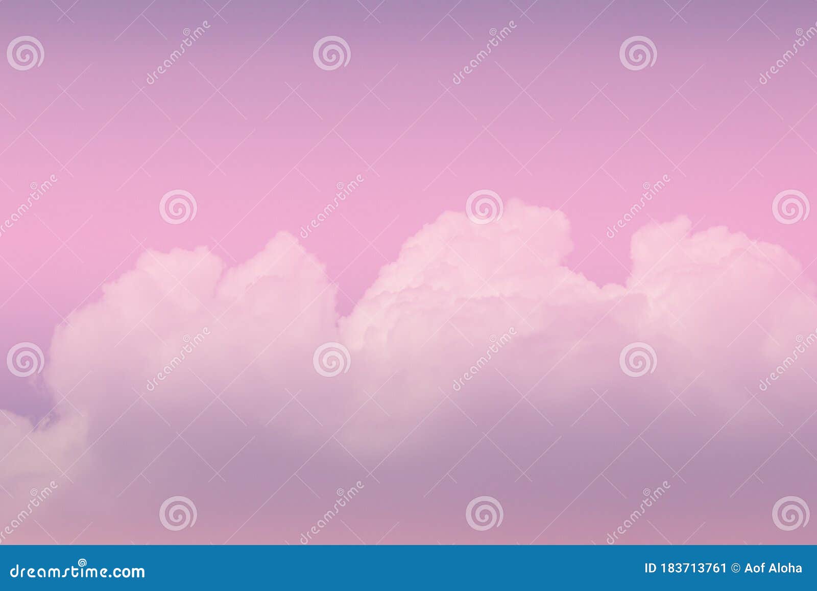 Sky and Cloudy with Beautiful Pink Color Background.Subtle Background ...