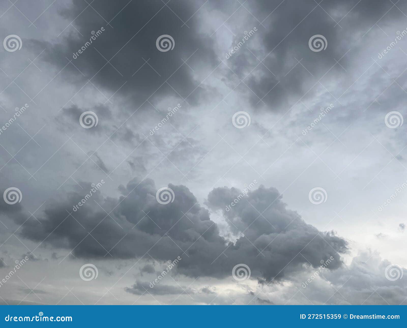 The Sky in the Cloudy Day before Storm and Heavy Rain Stock Image ...