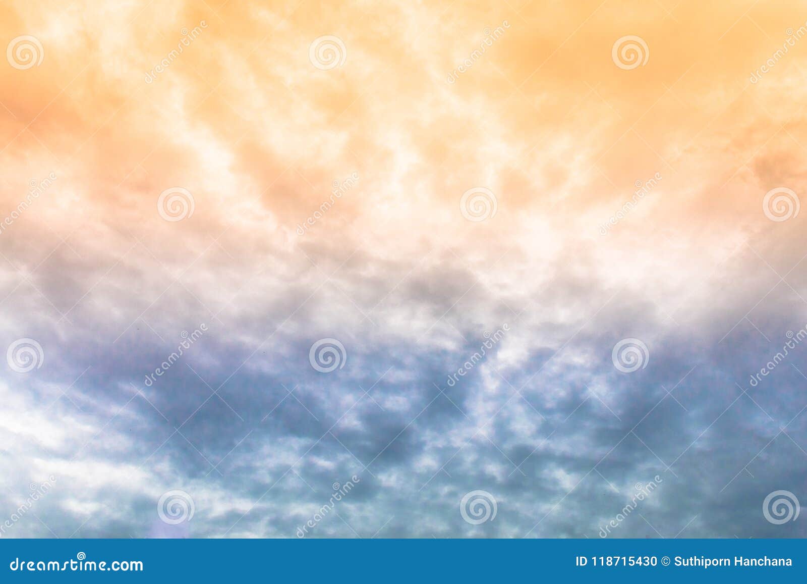 Sky and Cloudy To Creative for Design and Decoration Isolate Stock ...