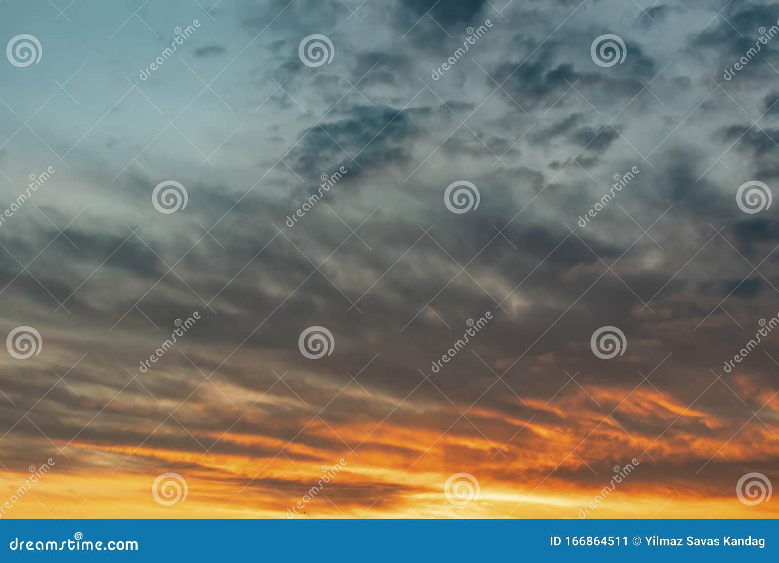 Sky Colors and Clouds at Sunset Stock Image - Image of colors, outdoors ...