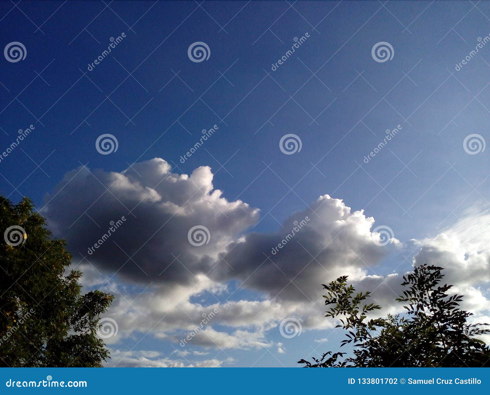 The Sky Combined with Nature Stock Photo - Image of beauty, moon: 133801702