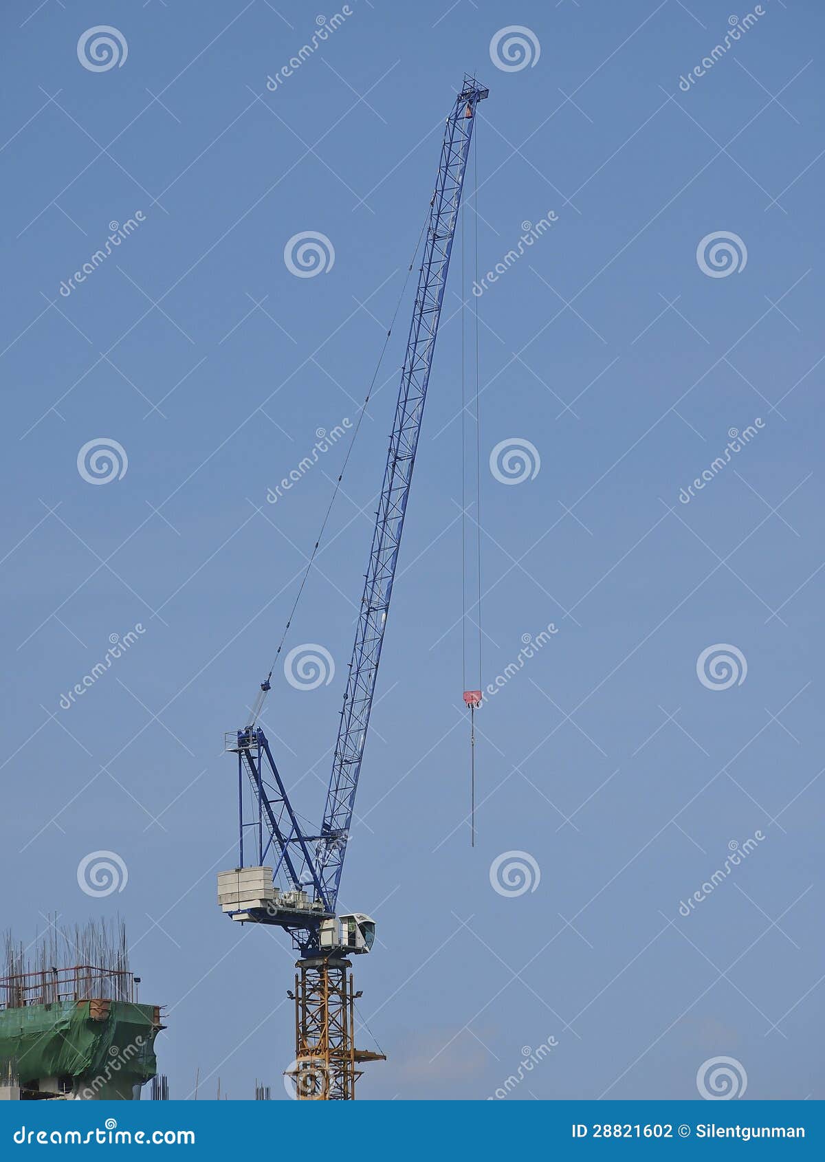 Sky crane stock photo. Image of high, building, urban - 28821602