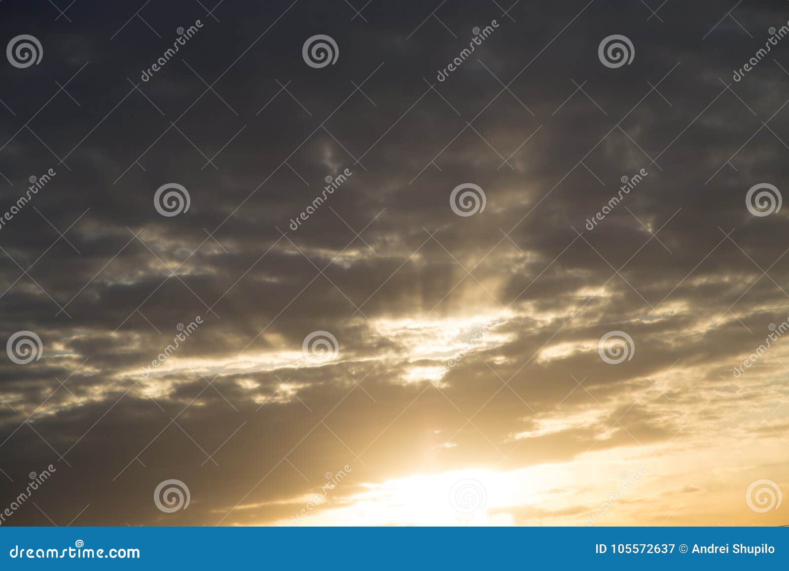 Sky at dawn Sun stock image. Image of blue, vintage - 105572637