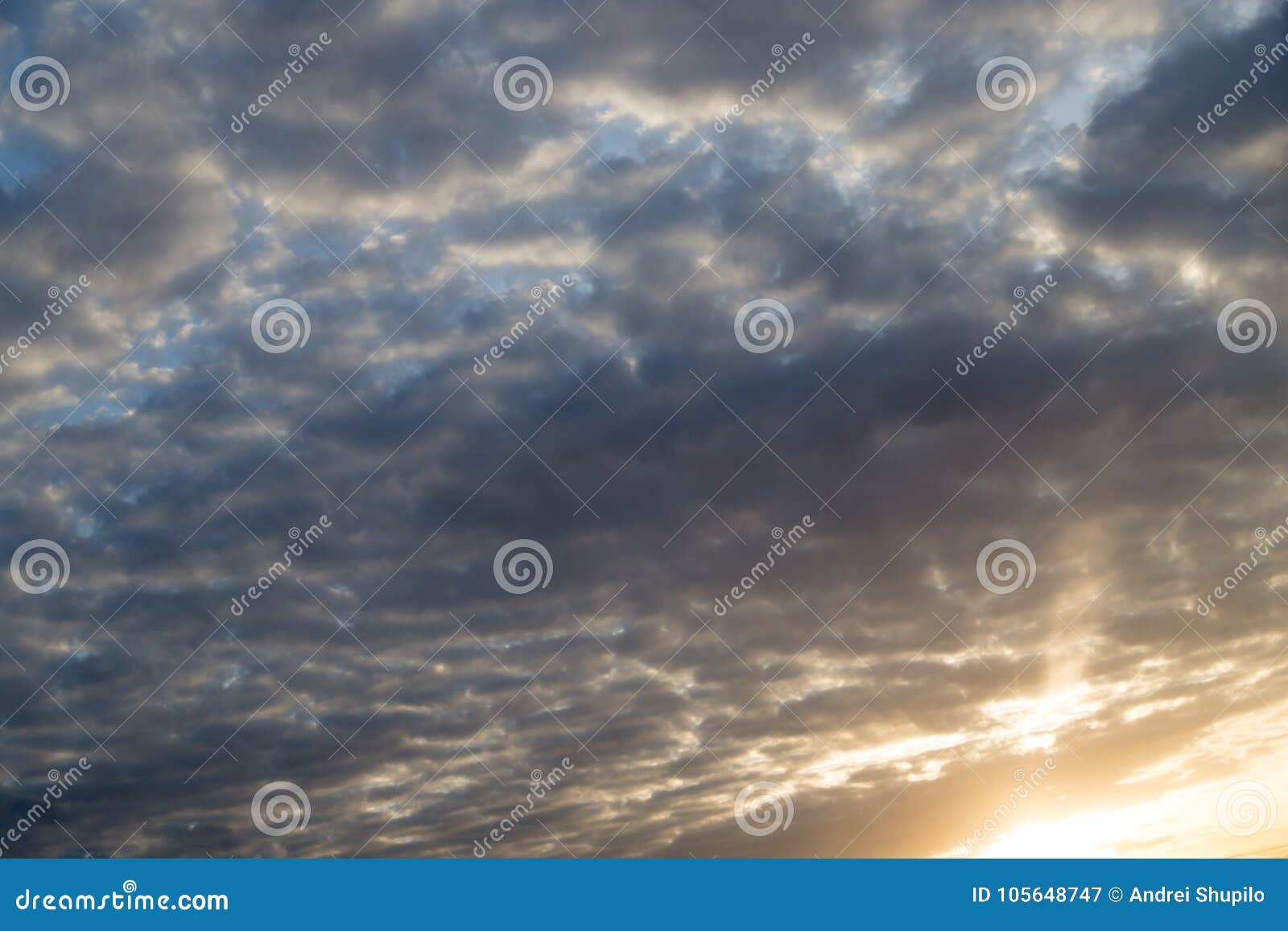 Sky at dawn Sun stock image. Image of yellow, sunny - 105648747