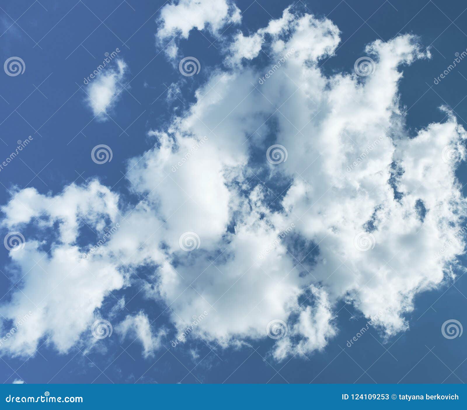 Sky Daylight. Natural Sky Composition. Element of Design Stock Image ...