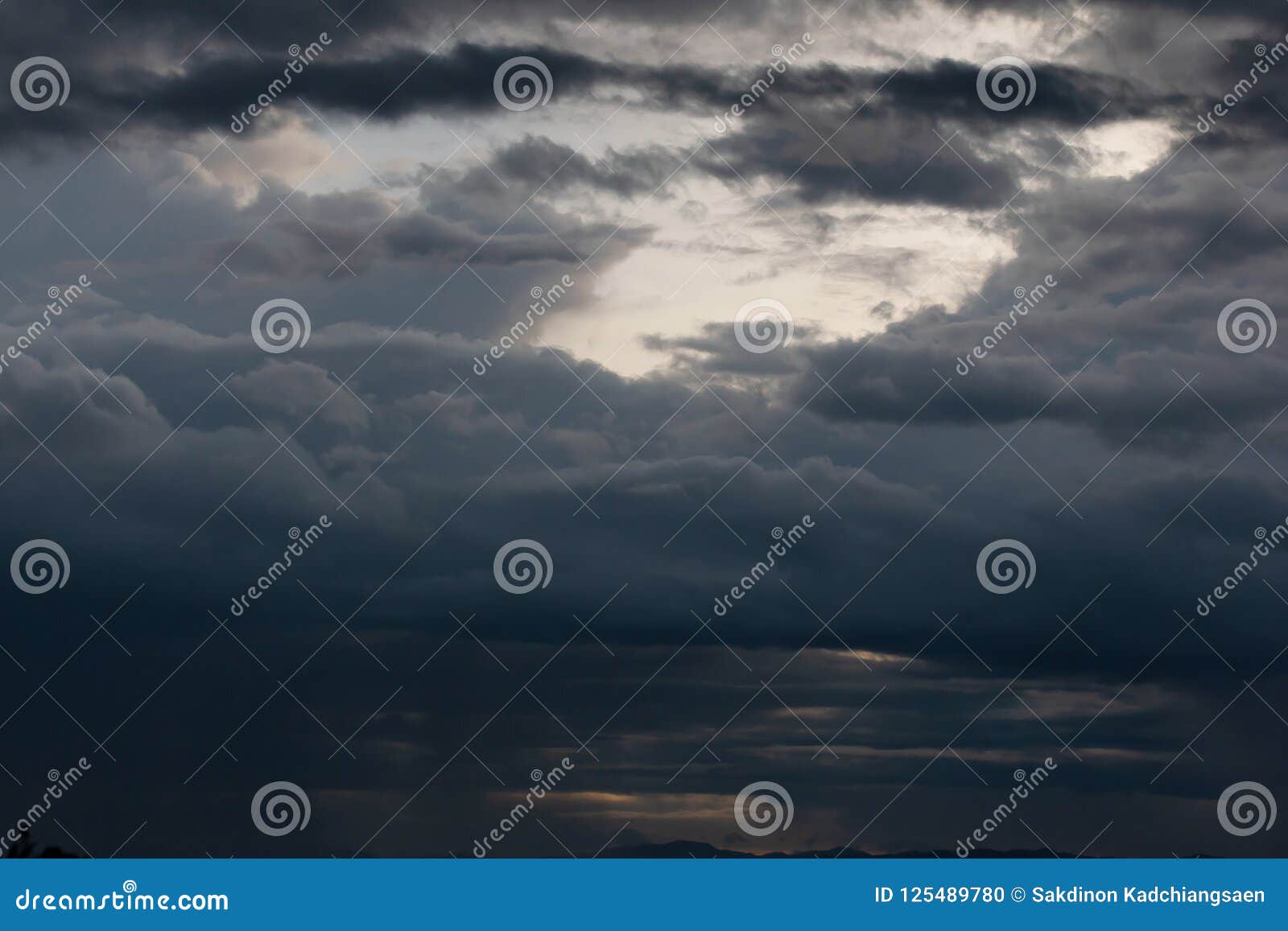Sky in the Evening Befor Rain Stock Photo - Image of open, evening ...