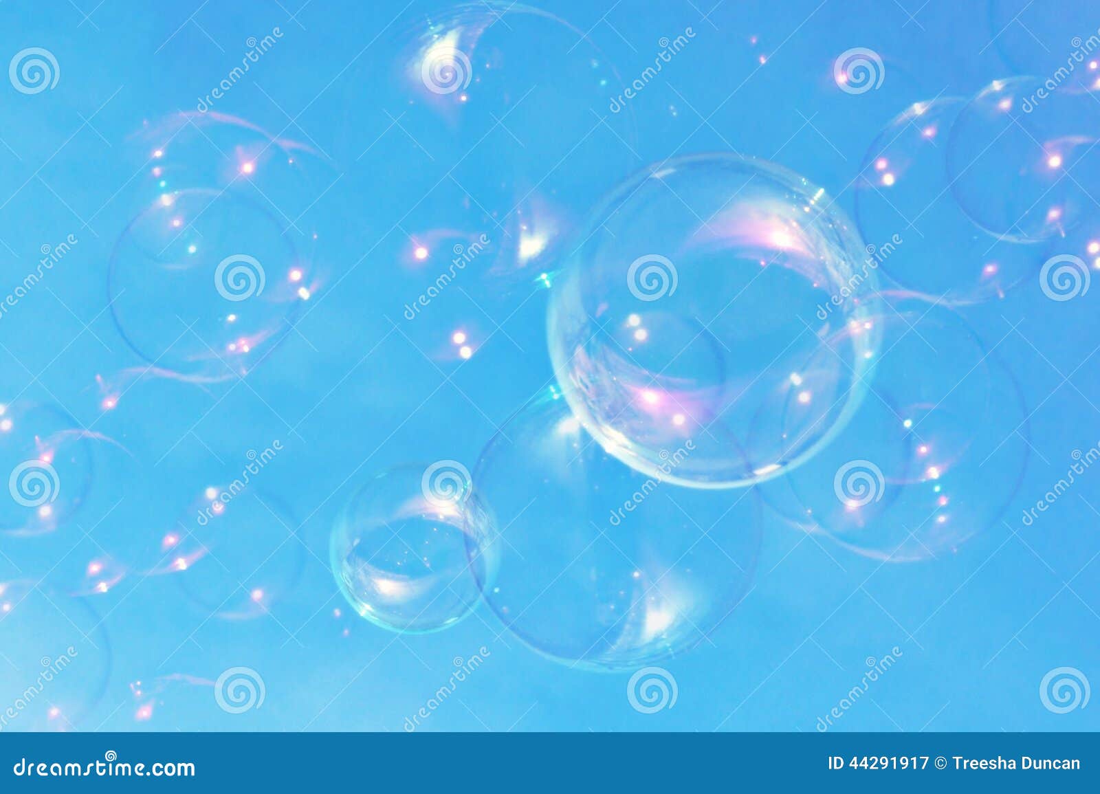 Sky full of bubbles stock image. Image of pearly, iridescent - 44291917