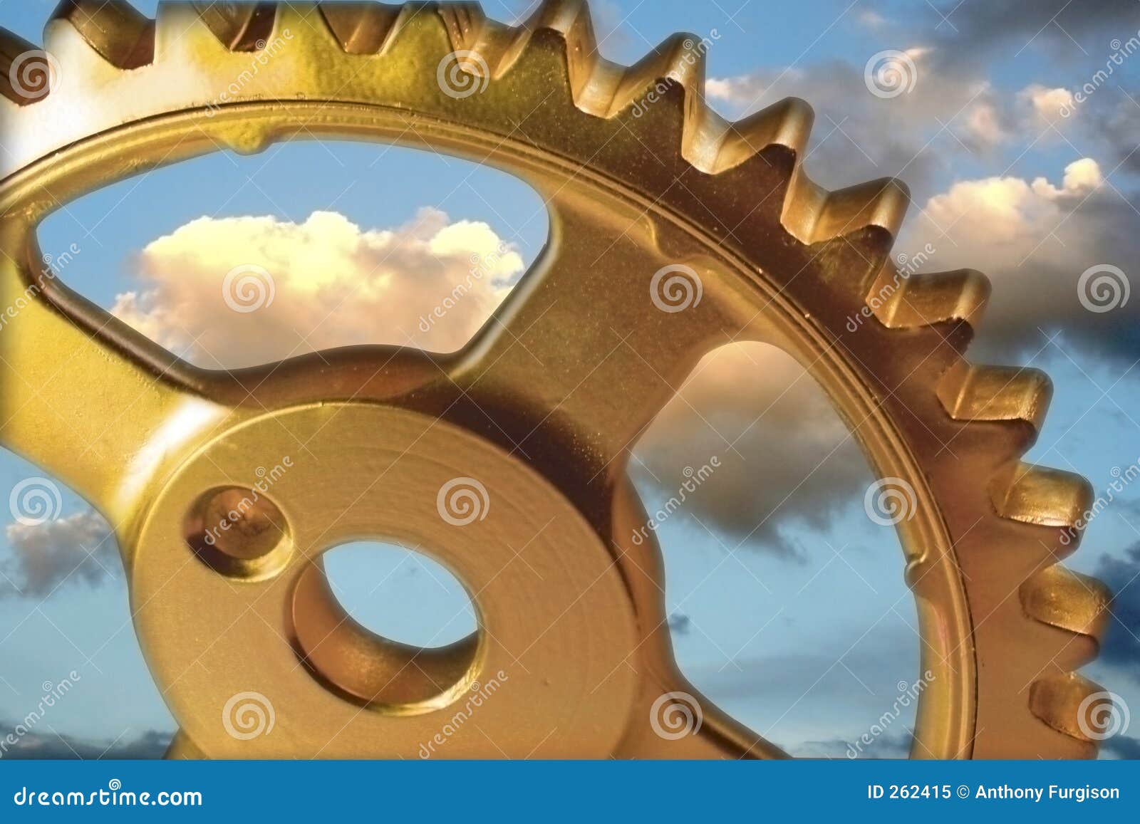 Sky Gear to the rescue stock image. Image of detail, sprocket - 262415