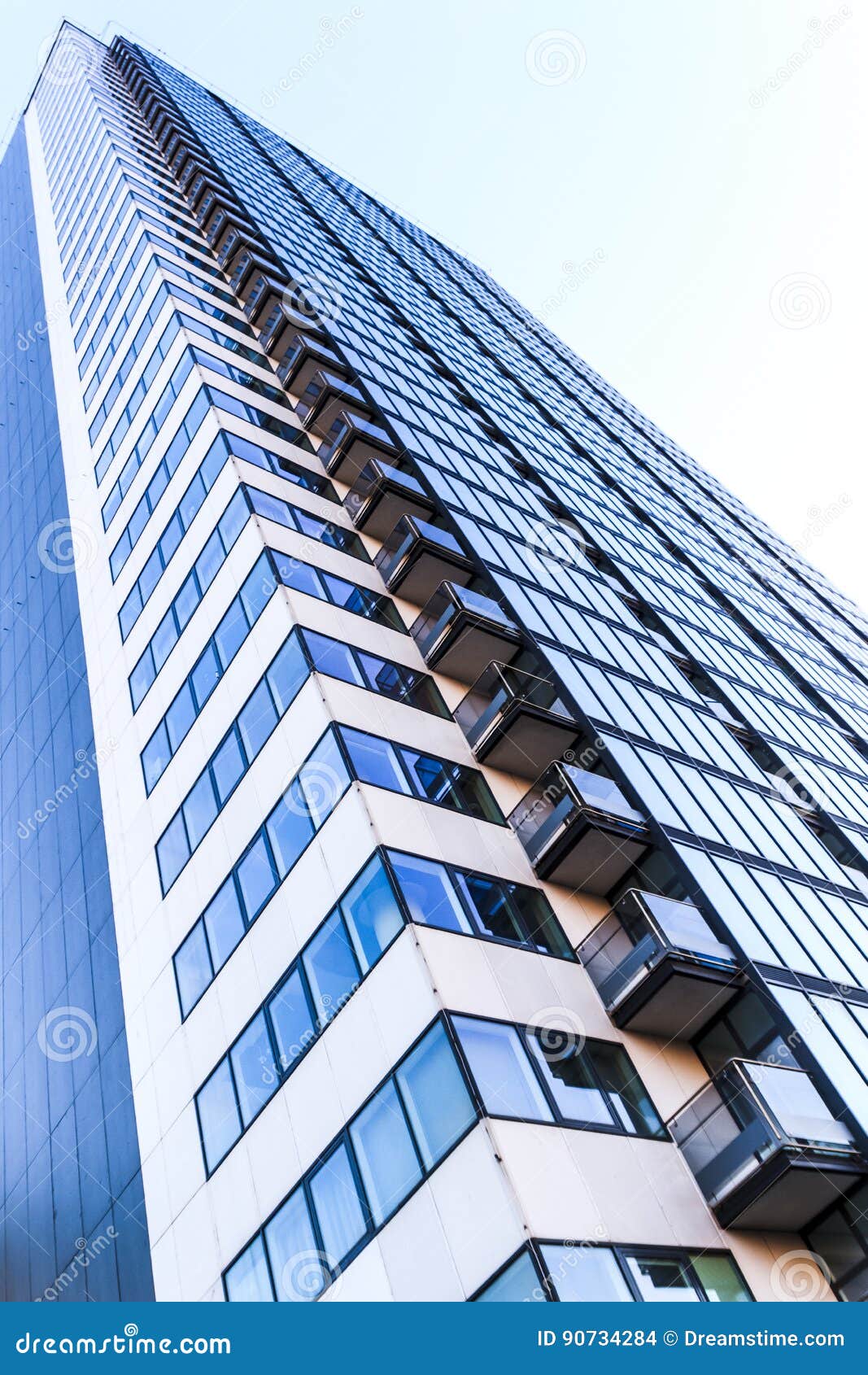 Sky geometry stock photo. Image of blue, skyscraper, building - 90734284