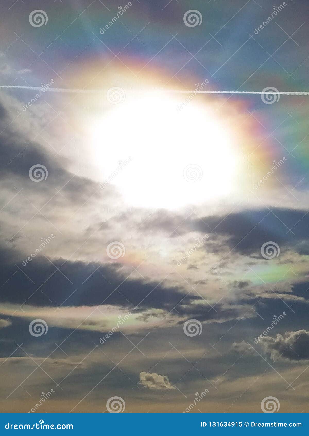 Sky glow stock image. Image of radiant, clouds, glow - 131634915