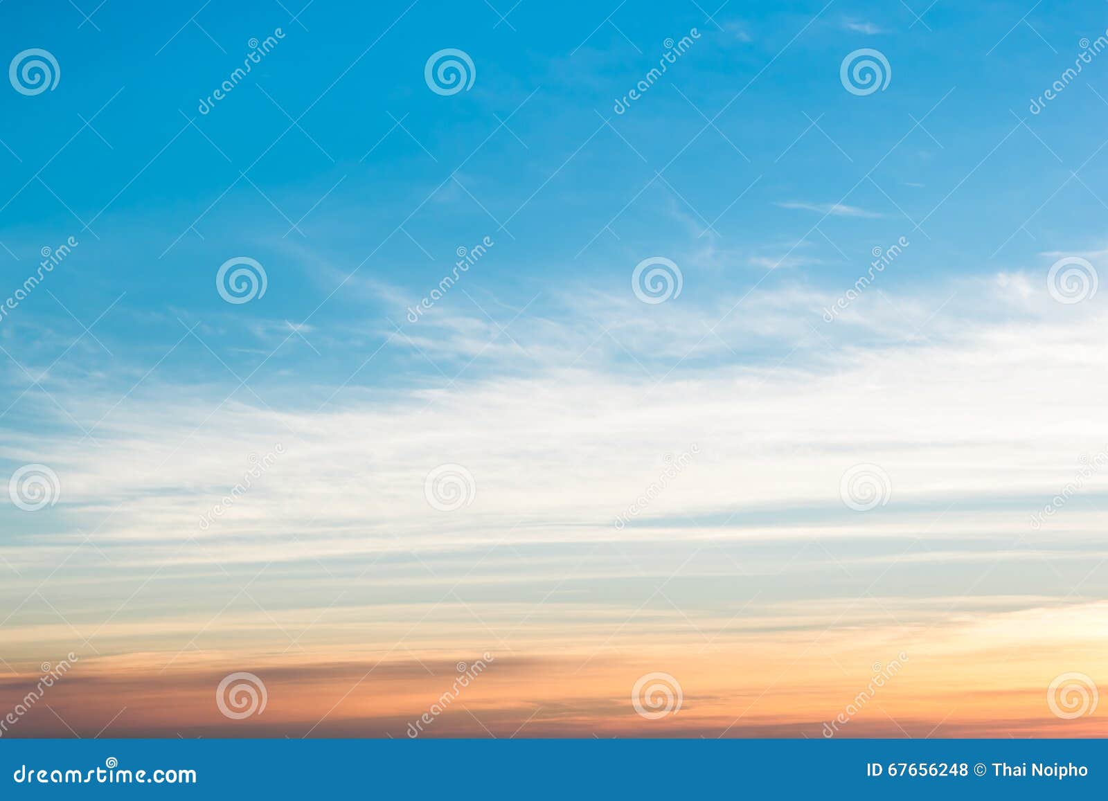 Sky Gradient from Blue To Orange Stock Photo - Image of large, color ...
