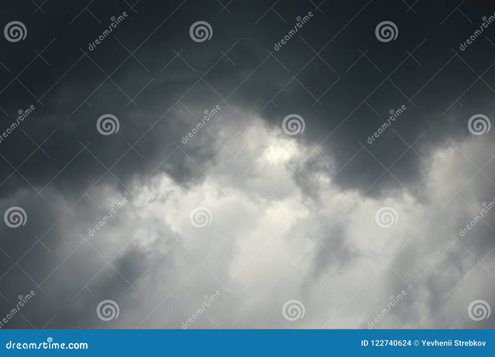 The Sky with Gray Storm Clouds Stock Photo - Image of nature, natural ...