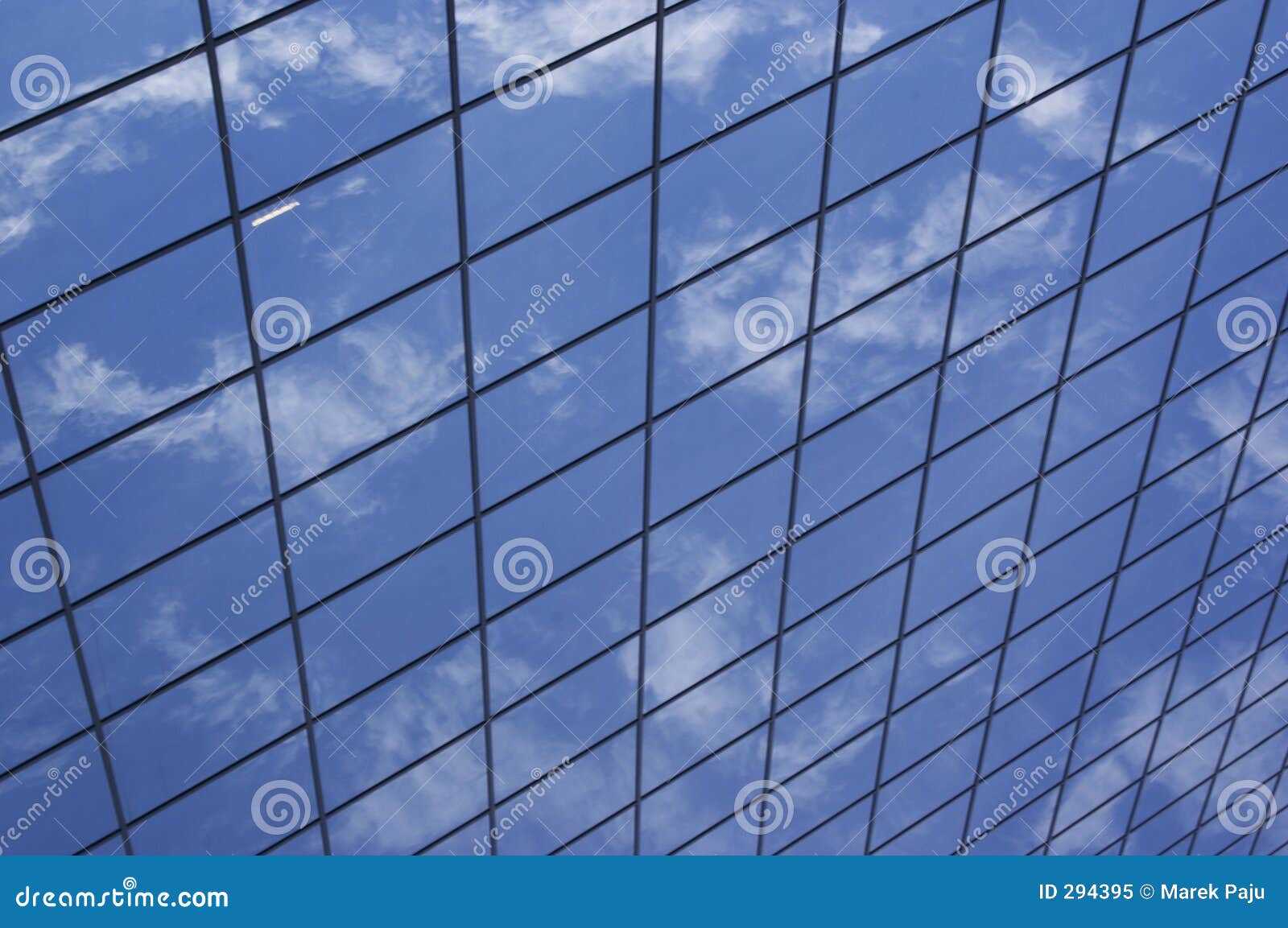Sky Grid stock image. Image of blue, concrete, modern, skyscraper - 294395