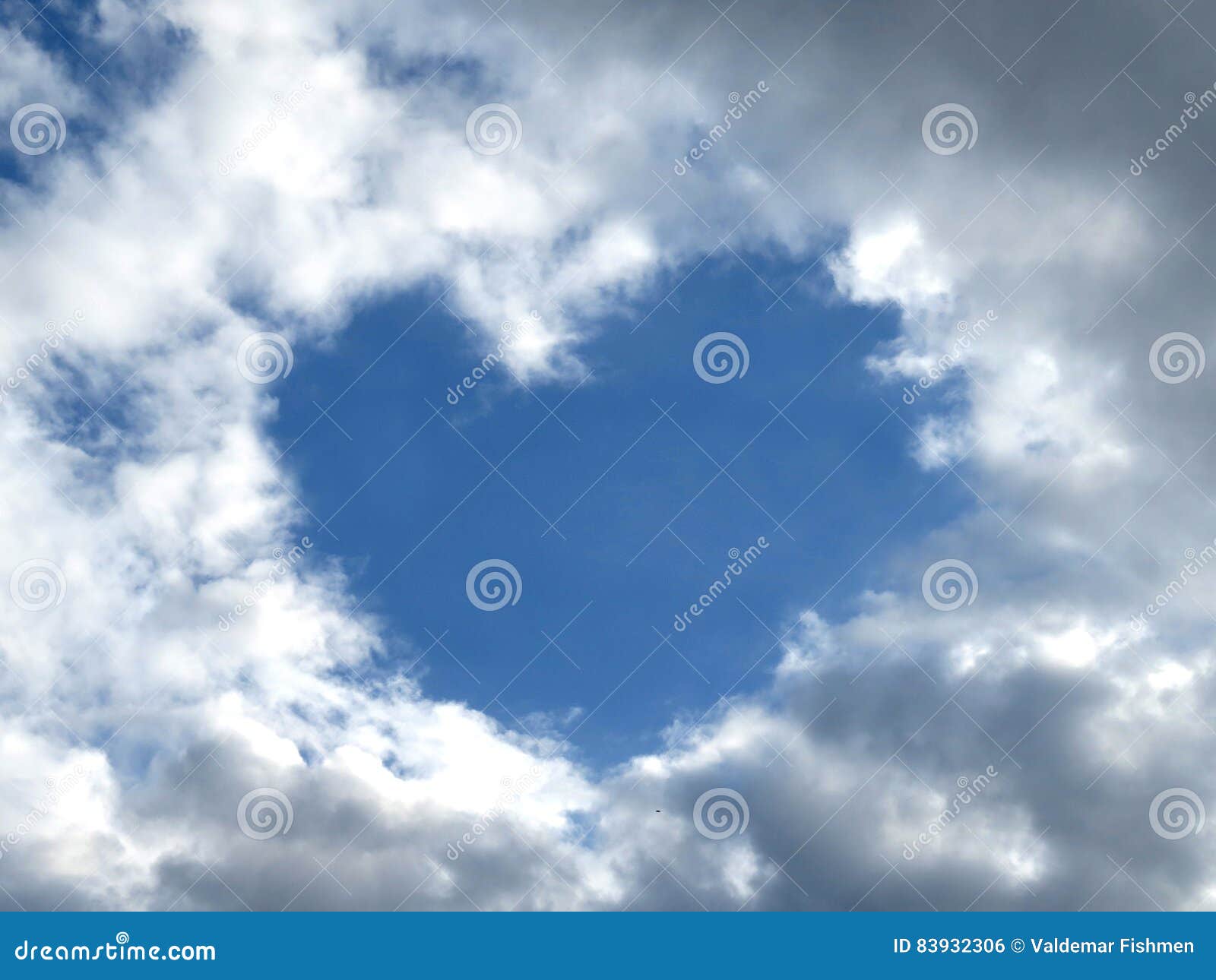 Sky heart stock photo. Image of beauty, cumulus, bright - 83932306