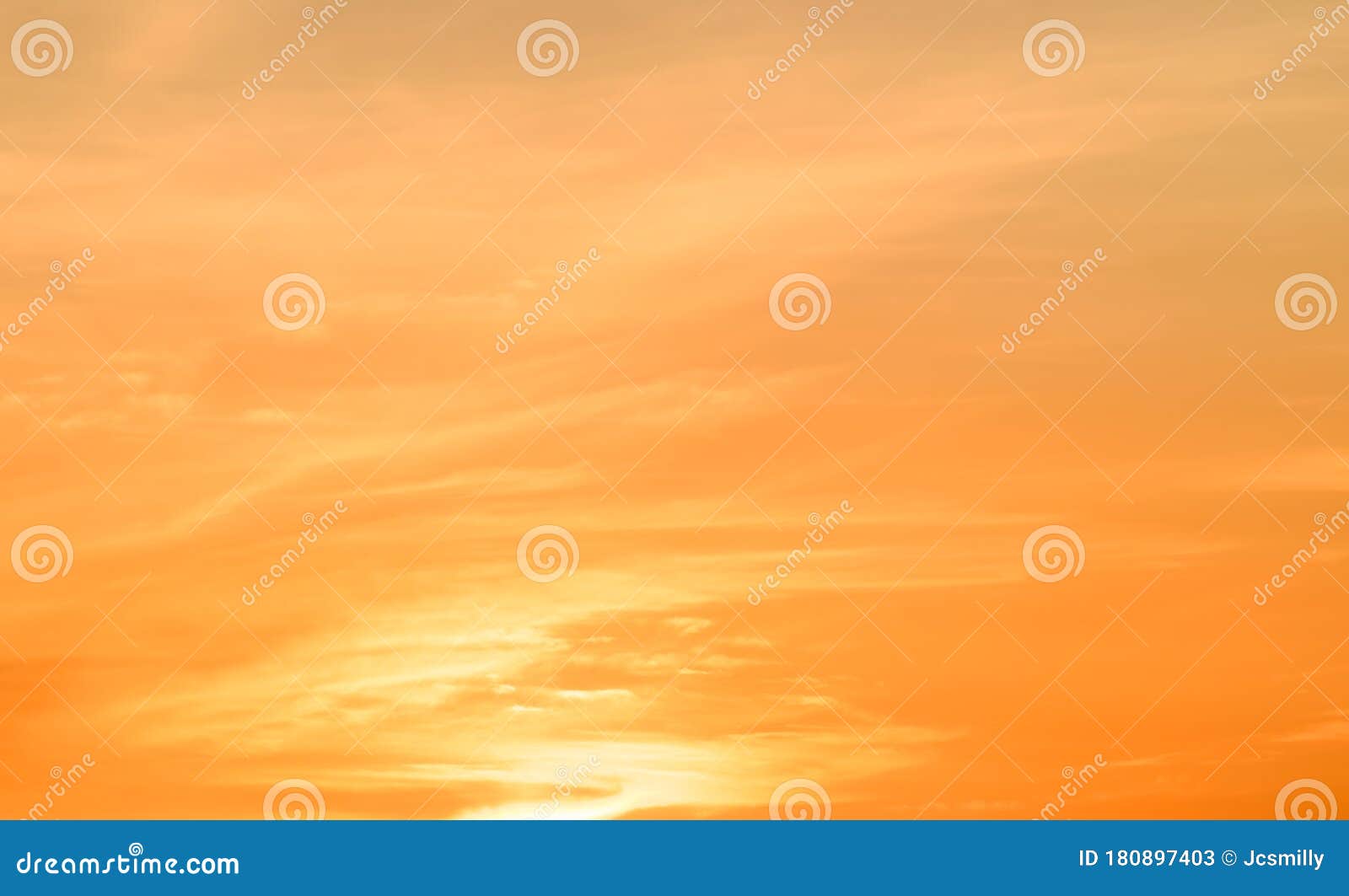 Sky of Hope and New Life,dramatic Orange Cloud Sky Background Stock ...