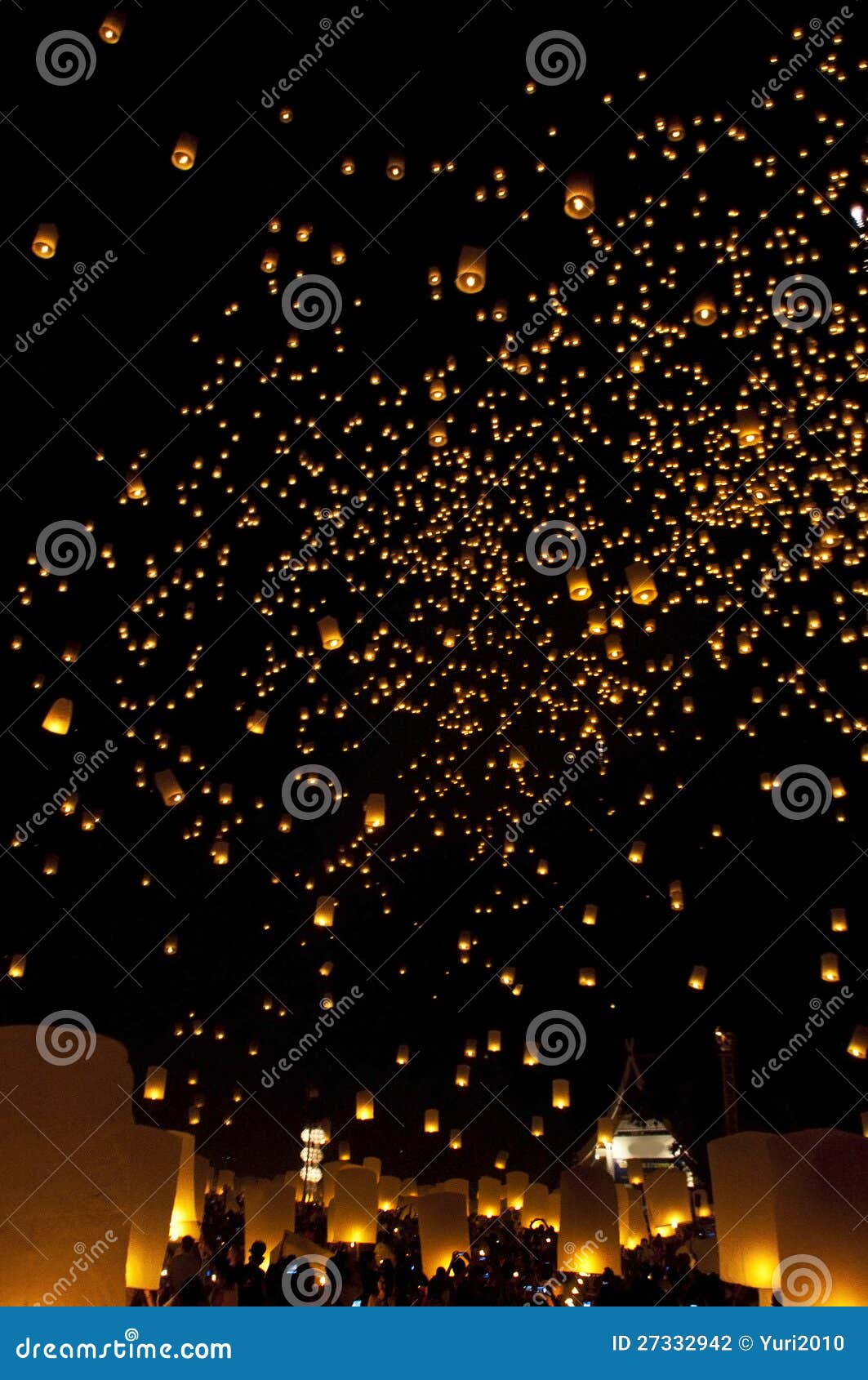 Sky Lanterns Firework Festival Editorial Photography - Image of culture ...