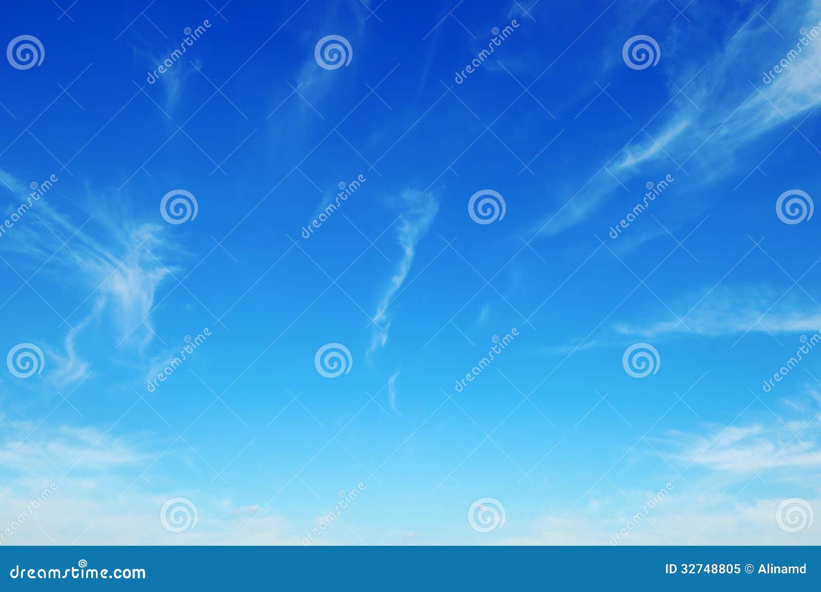 Sky with light clouds stock image. Image of clouds, cloud - 32748805