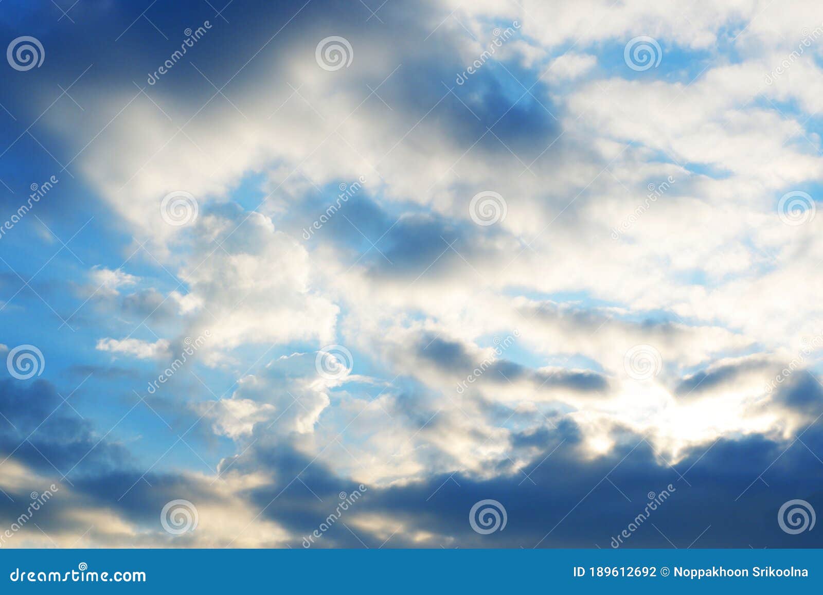 Sky in the Morning before Sunrise Stock Photo - Image of natural ...